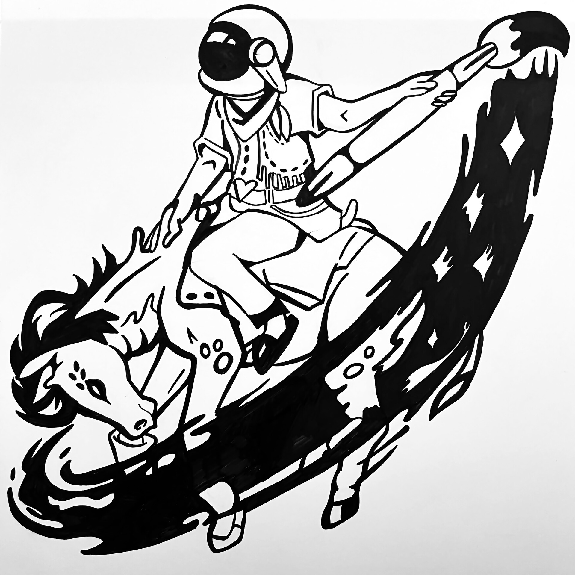 ArtStation - Space Cowboy Design