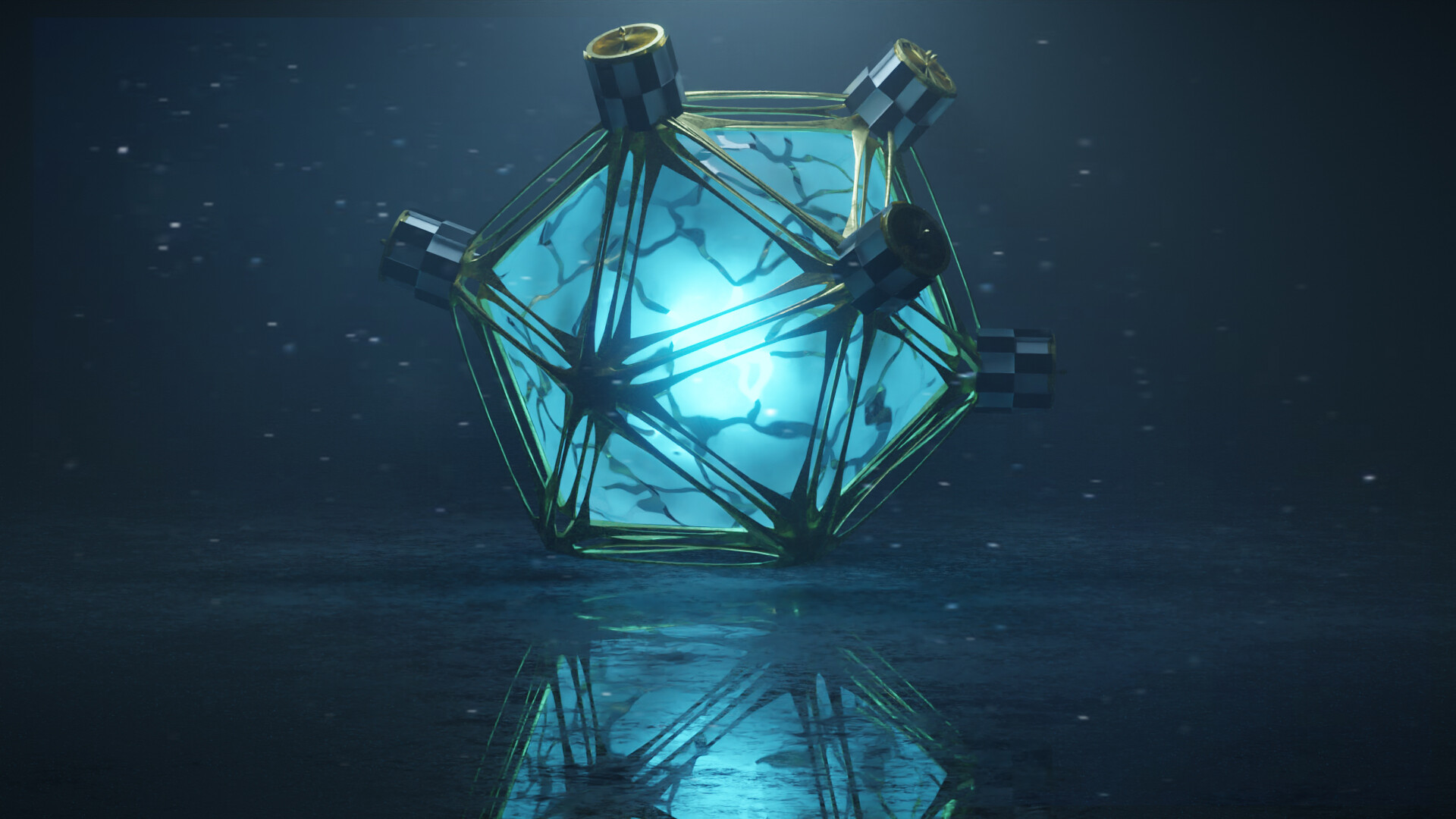 ArtStation - futuristic cube