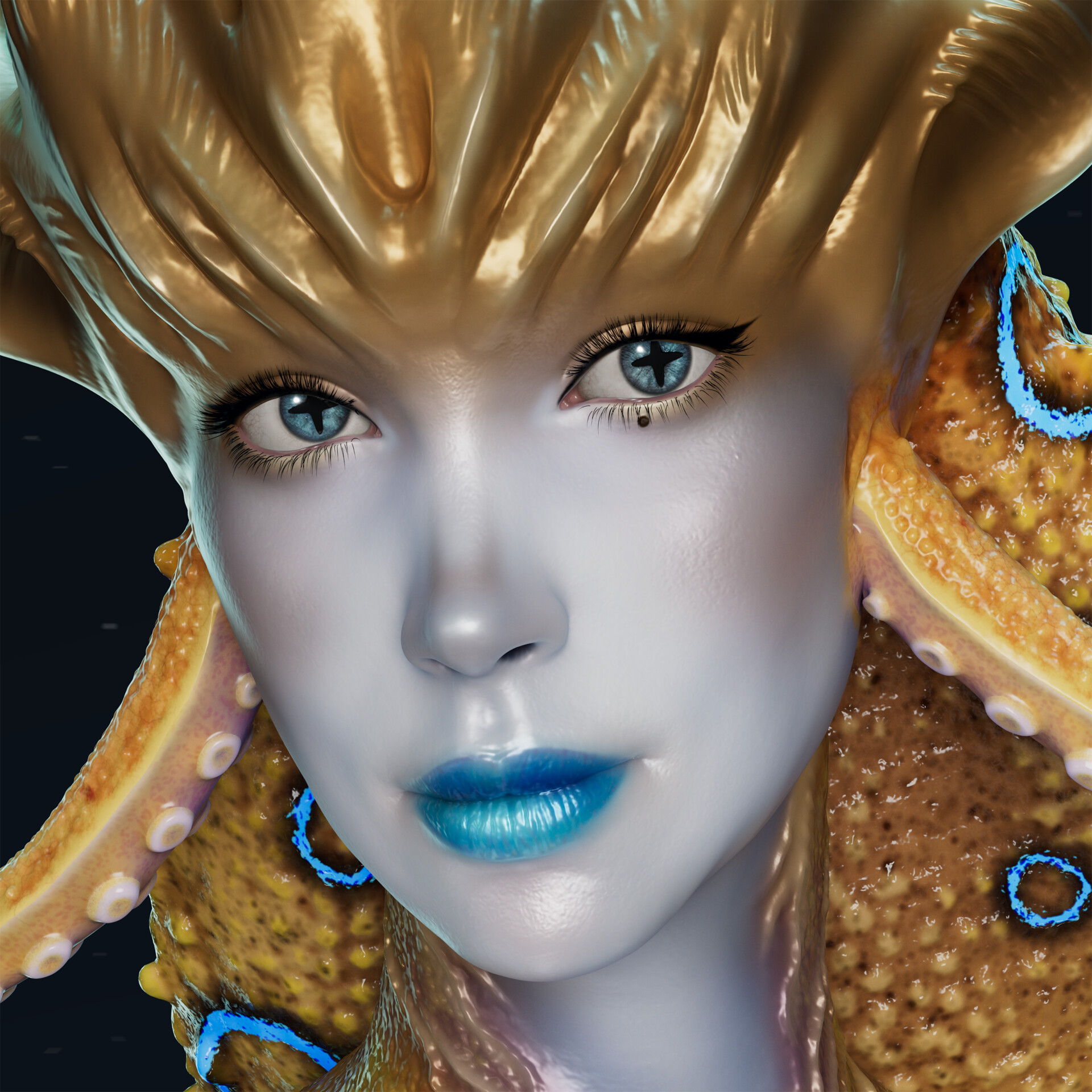 Anne Nicole - Blue Ringed Octopus Girl