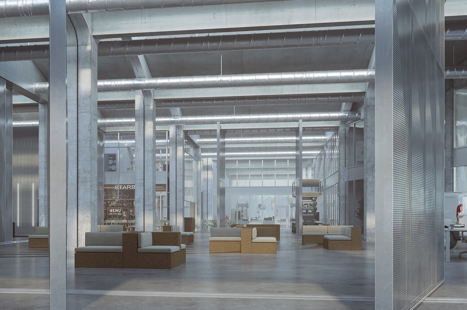 ArtStation - Architectural rendering for competition