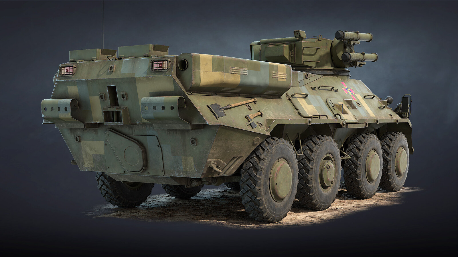 Serhii Ryzhkov - BTR-3 APC