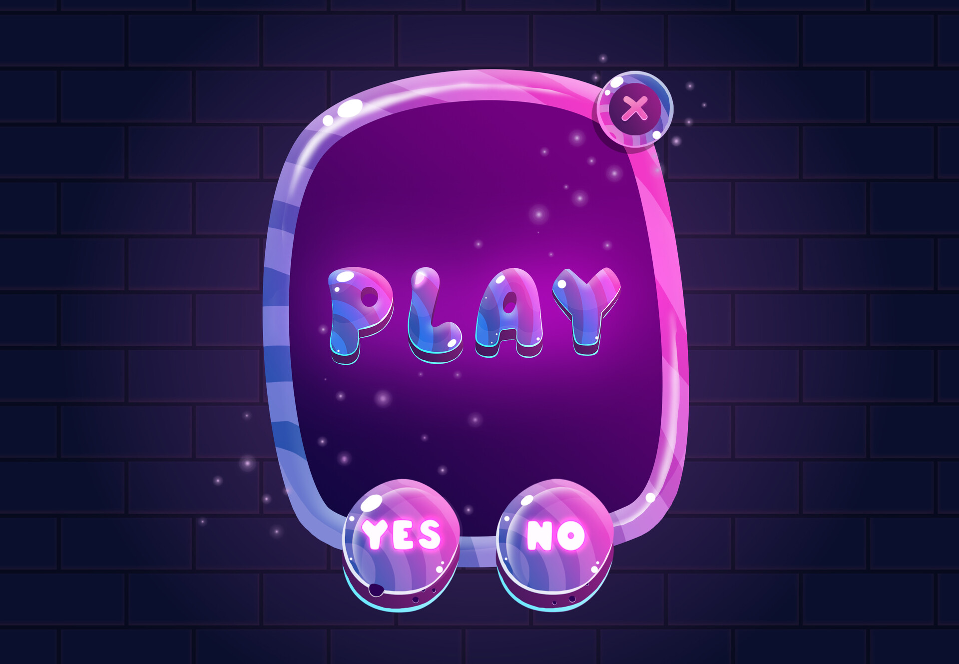 ArtStation - Game menu