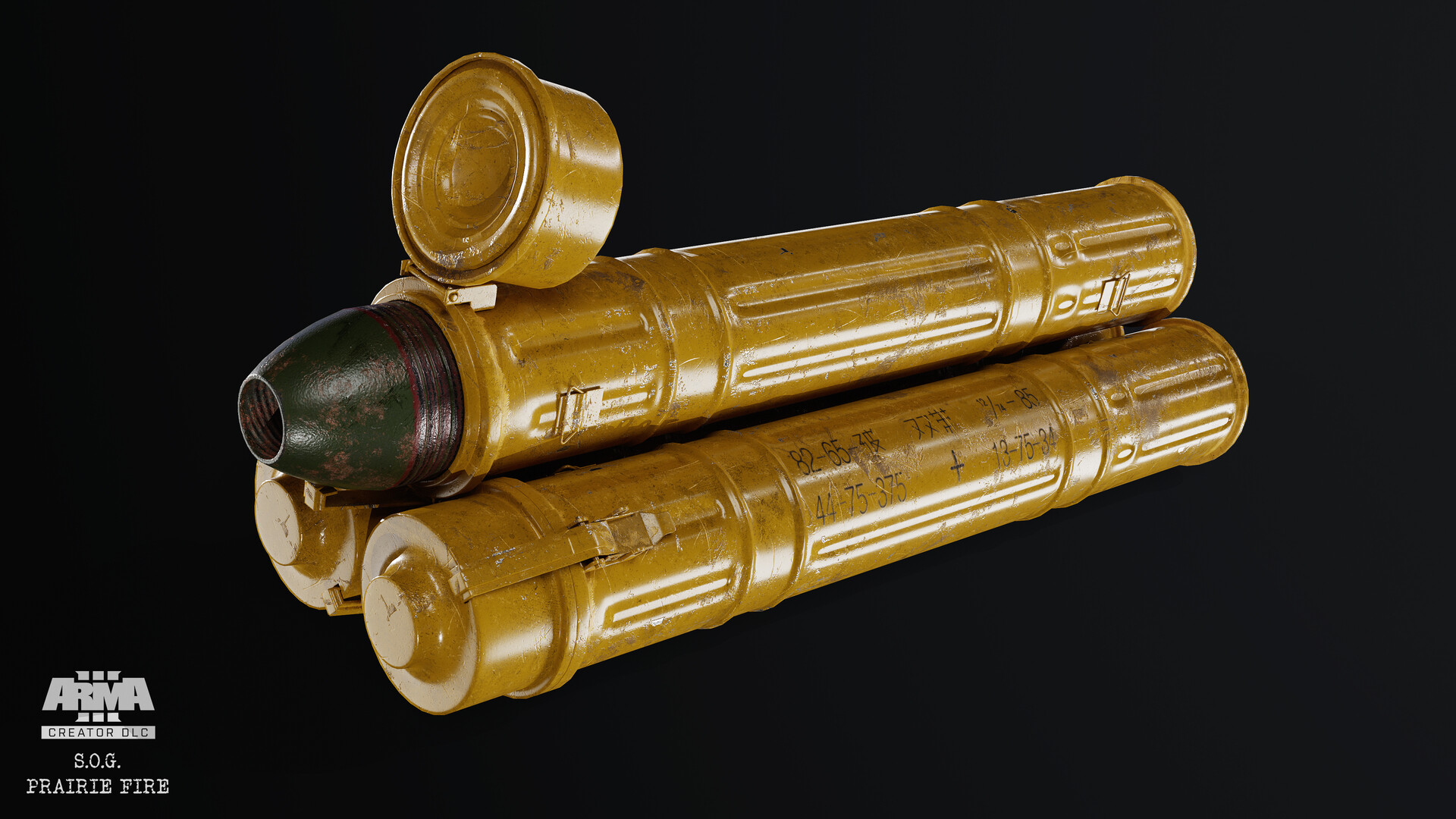 William Chamli - 3D Artist - Type 53 82mm Mortar M-37M (Game Ready)