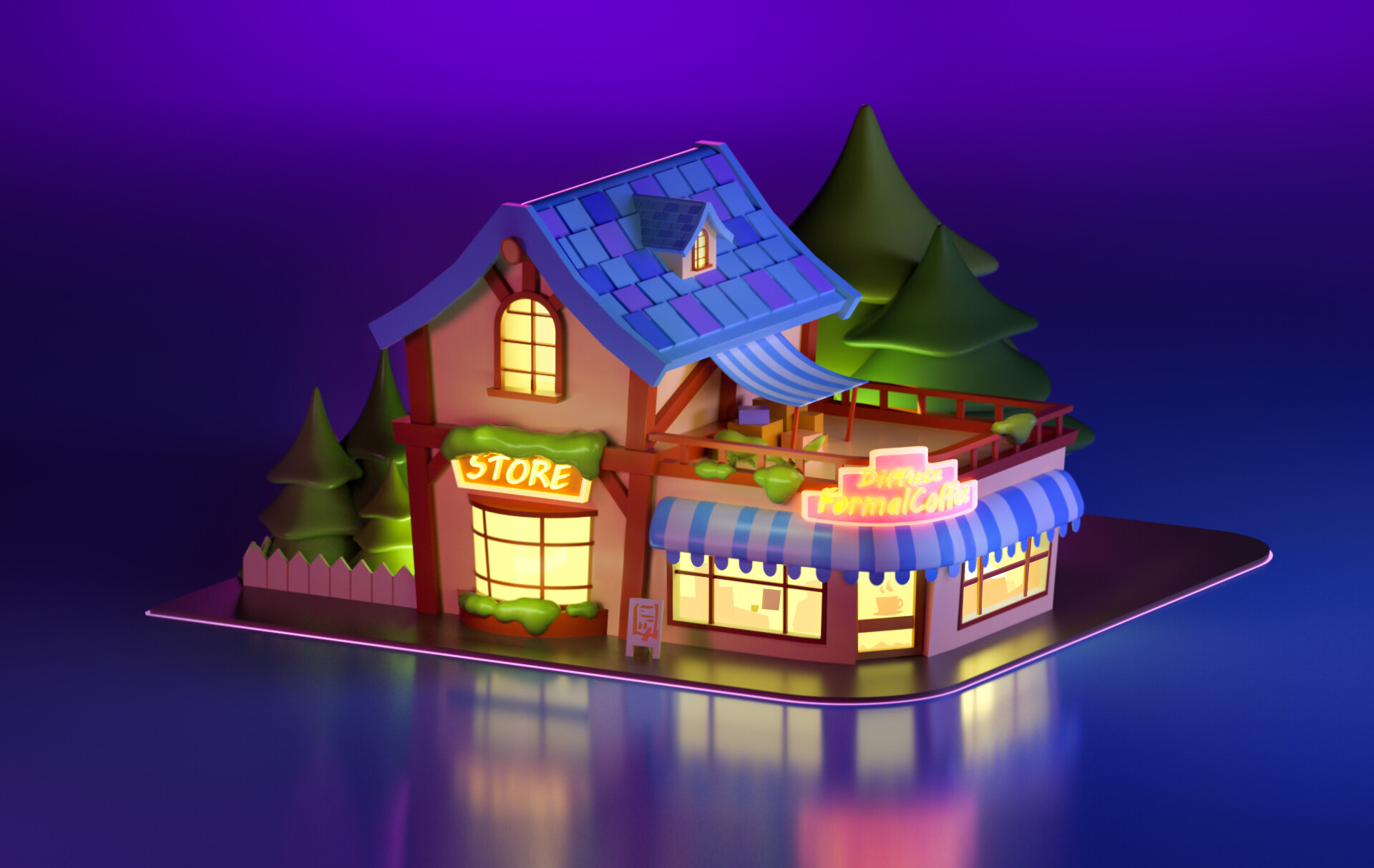 ArtStation - Grocery Store