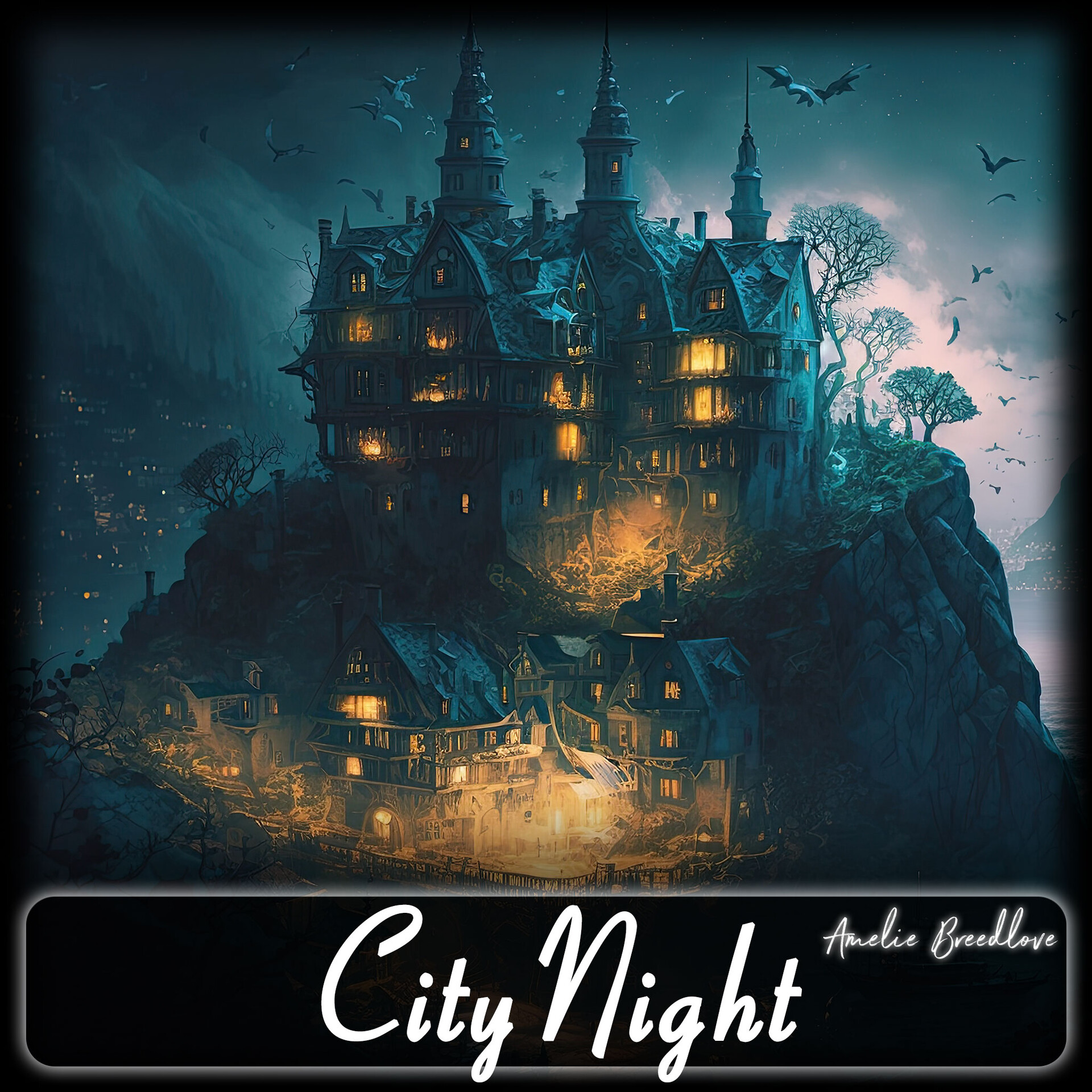 ArtStation - 100 Fantasy Environments - City Night Reference Pack | 8K ...