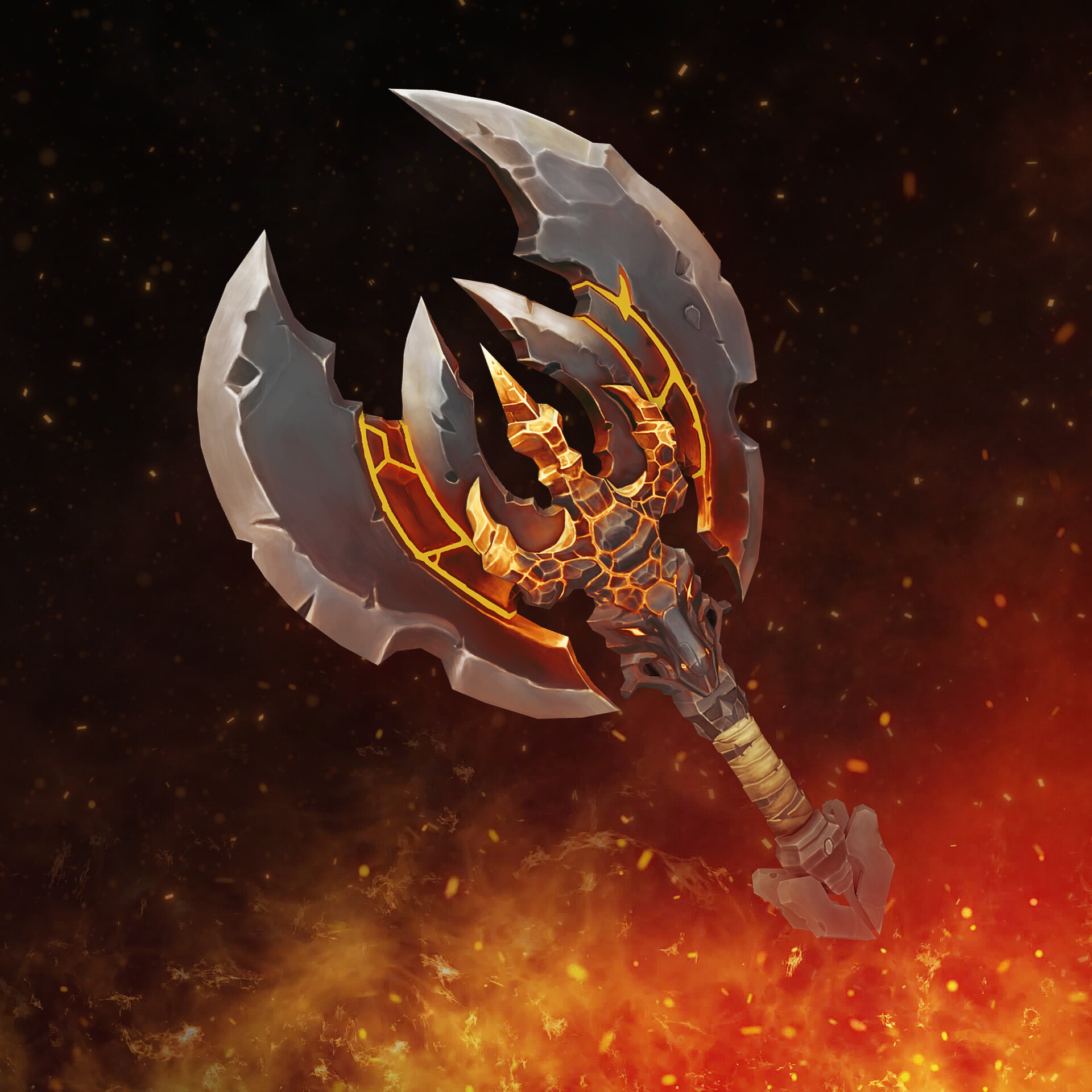 ArtStation - Demon Axe