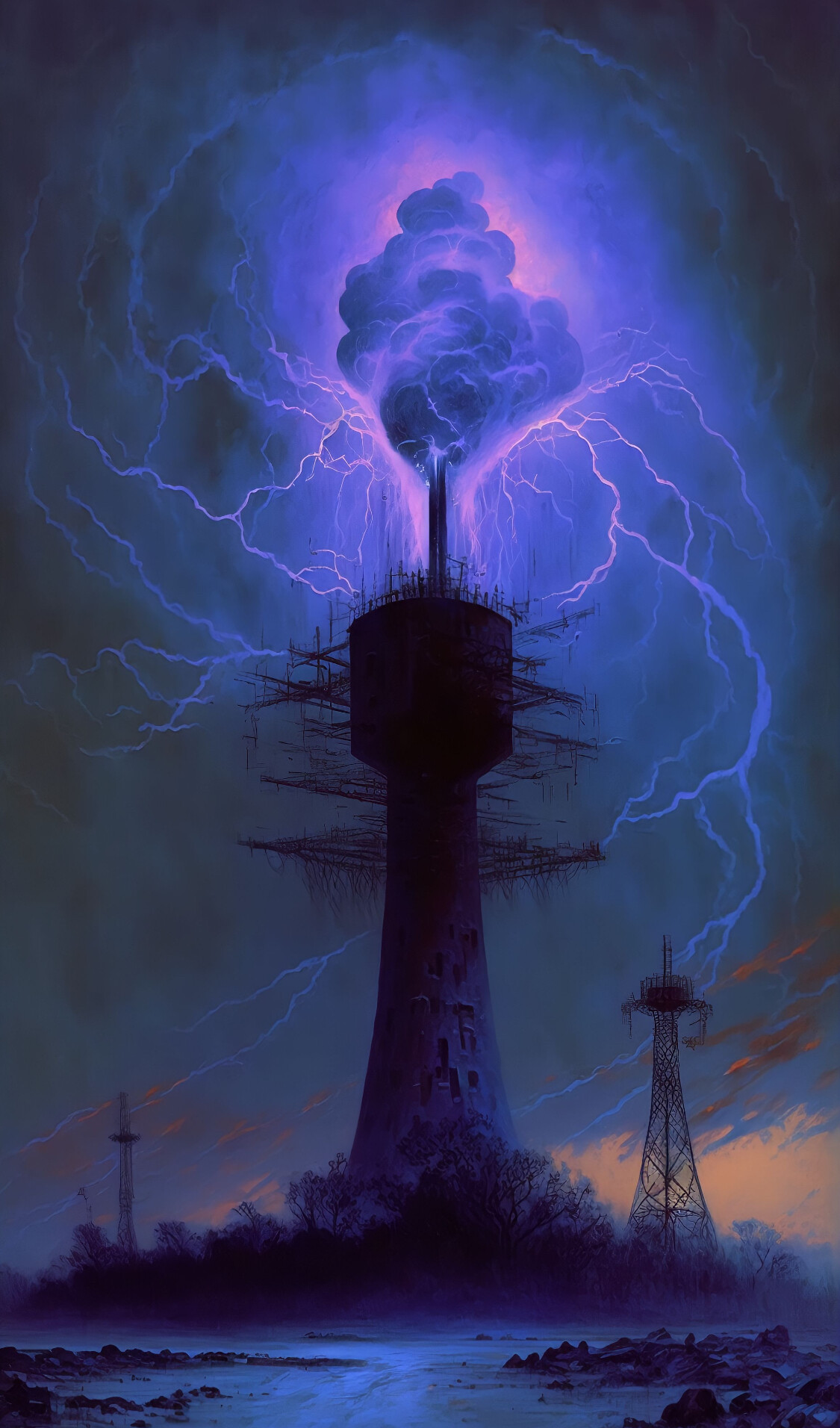 ArtStation - Wardenclyffe Tower