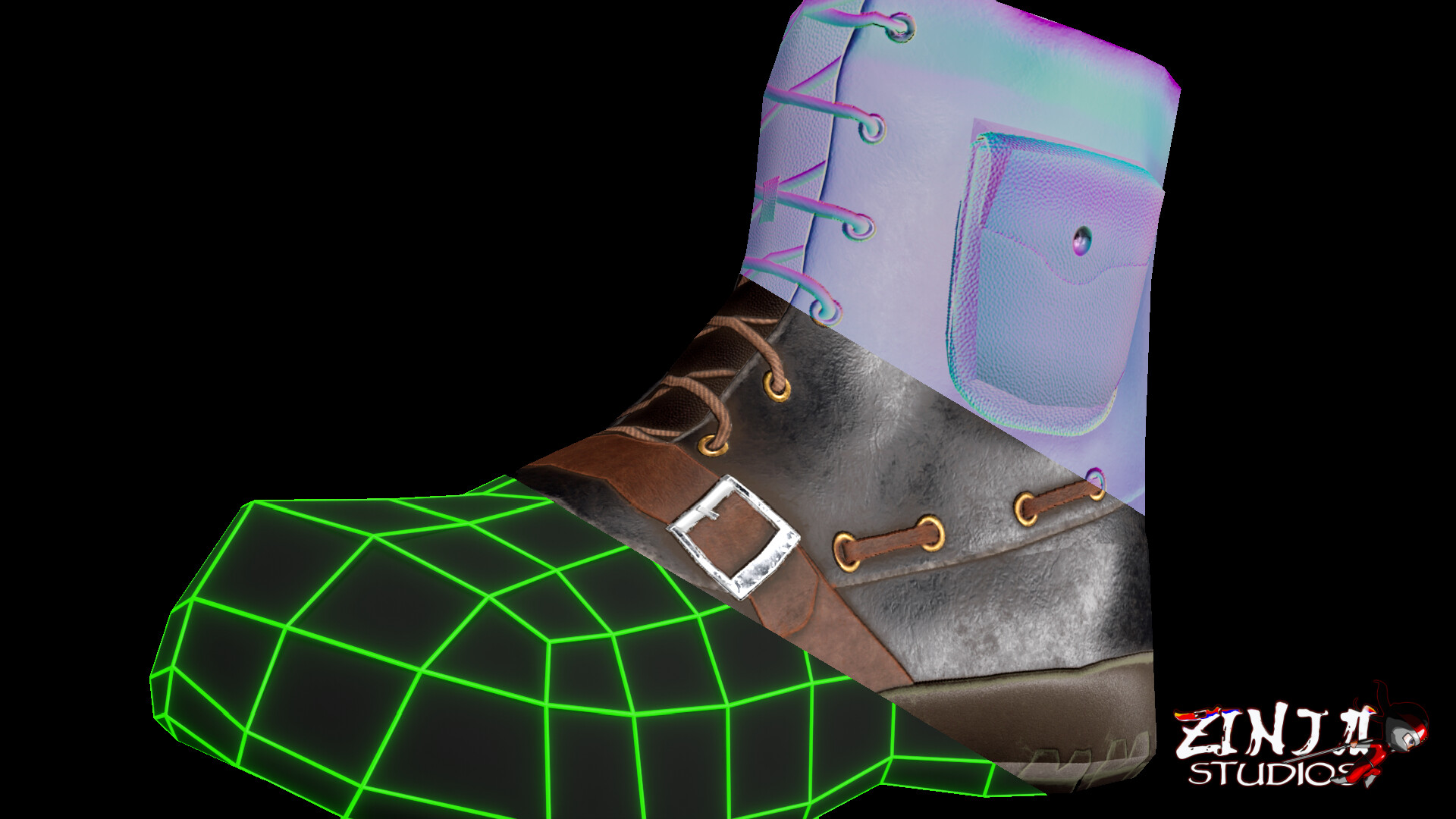 ArtStation - Game Ready Boot