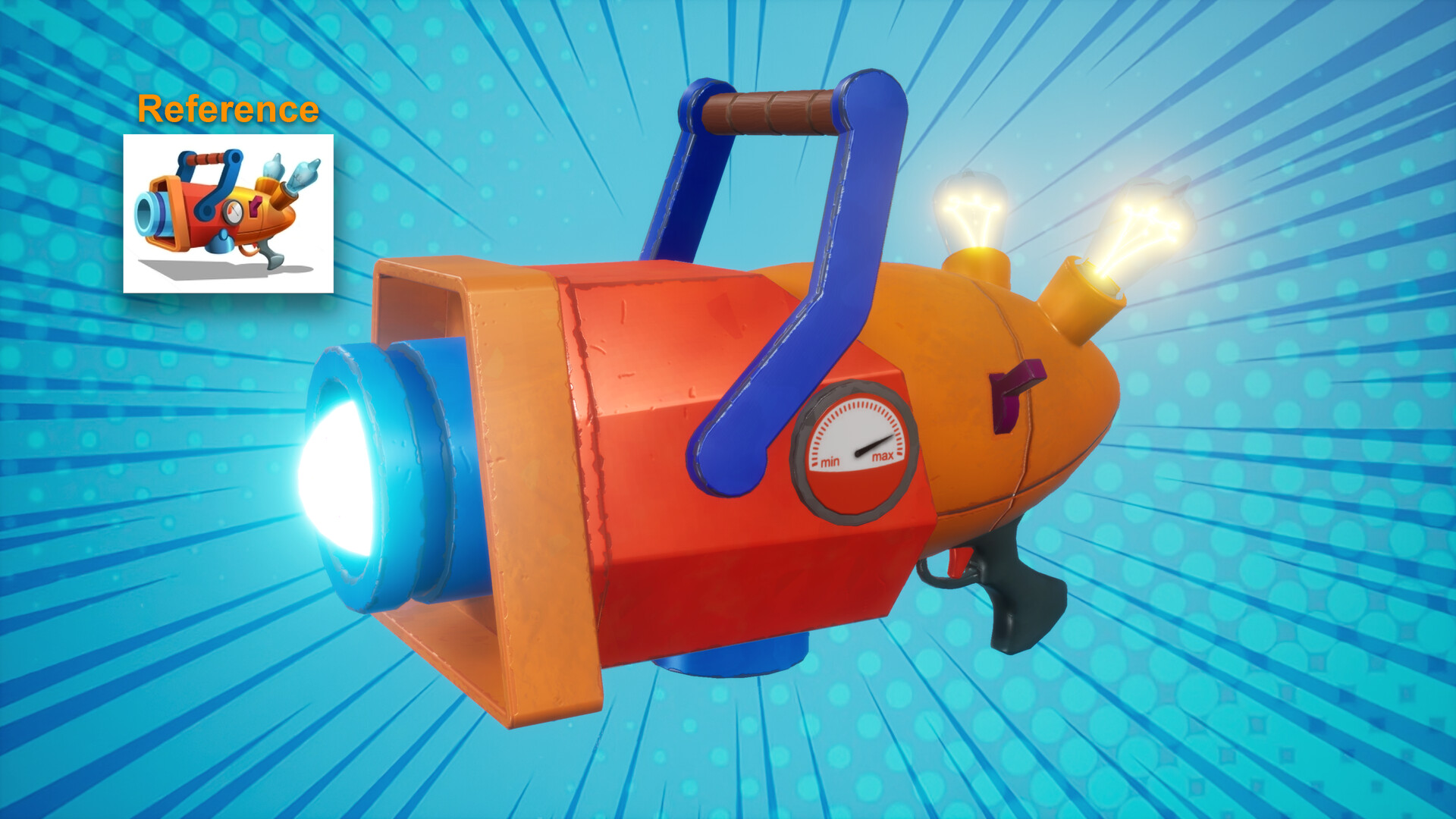 David Barbosa - Cartoon Laser Gun