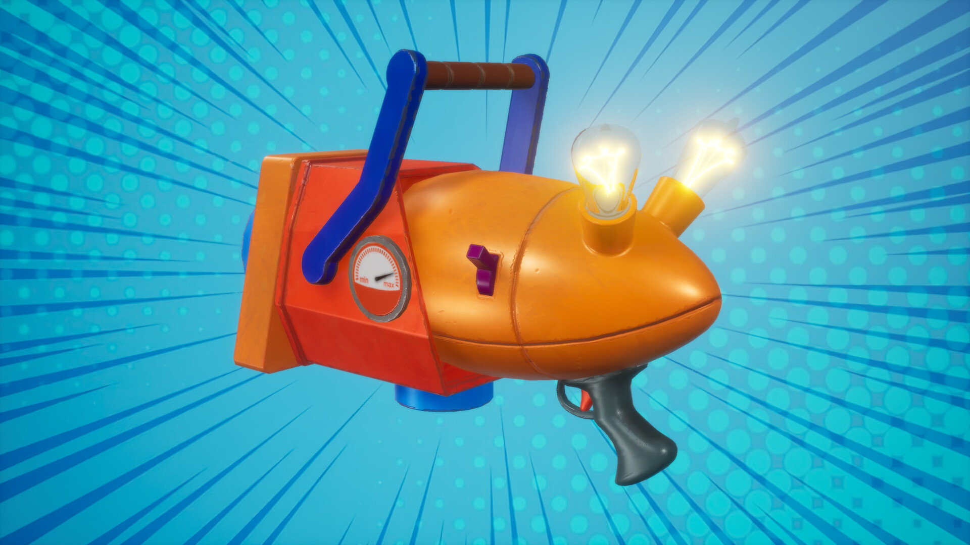 David Barbosa - Cartoon Laser Gun