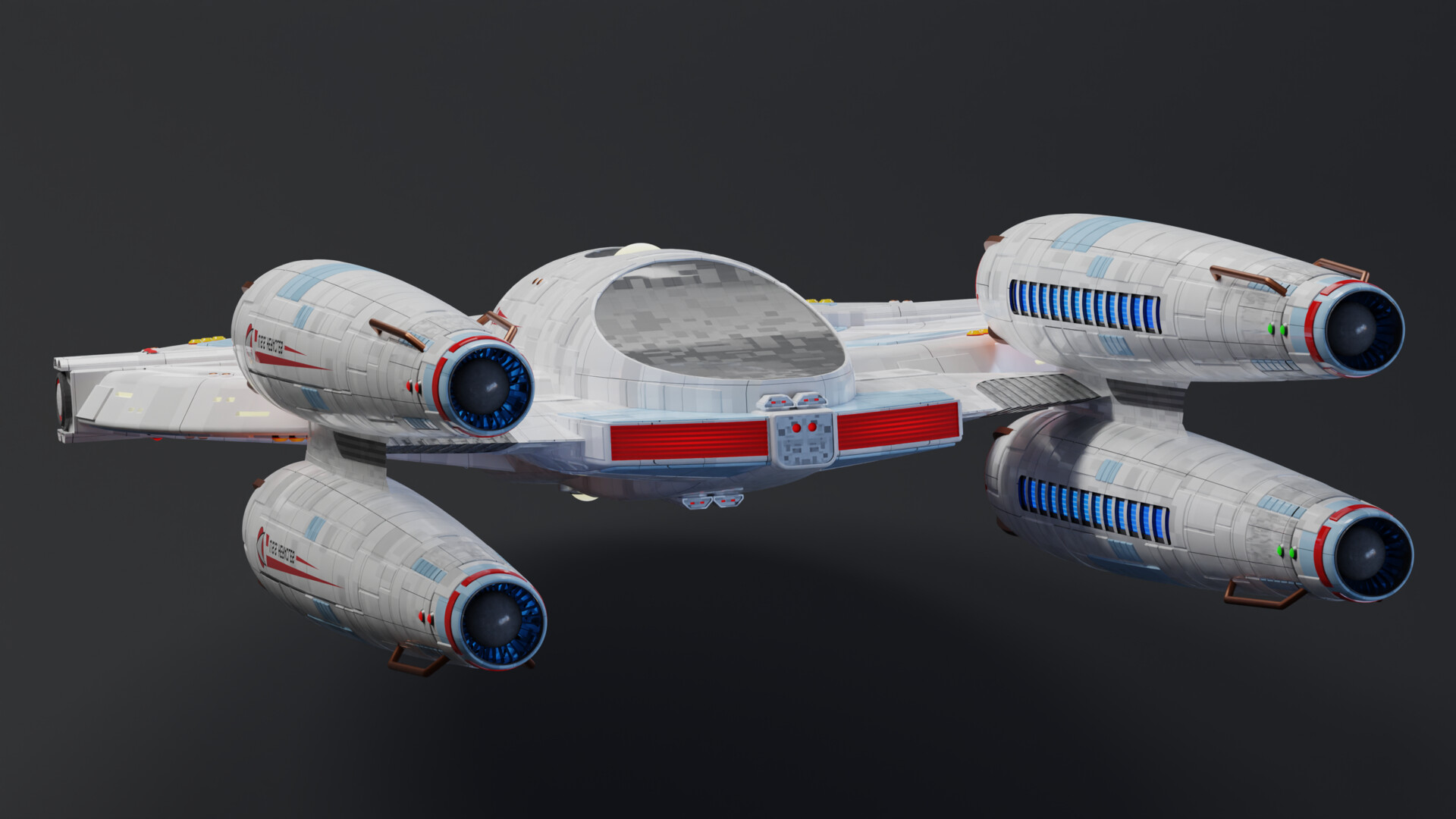 ArtStation - u.s.s heracles star trek fan design