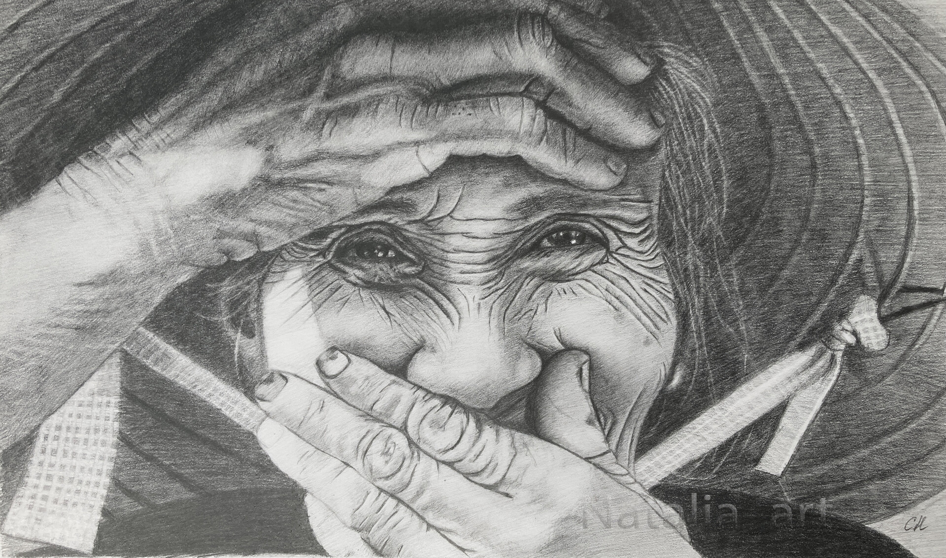 ArtStation - An elderly woman