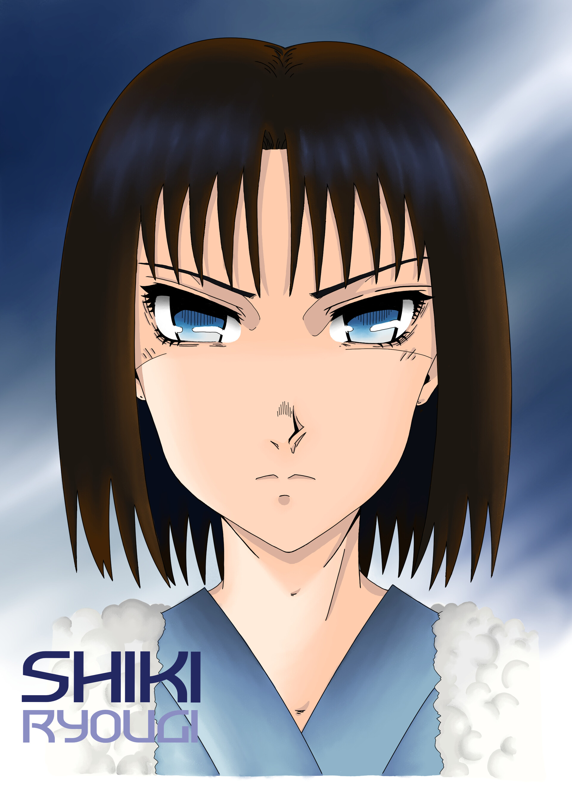 ArtStation - Kara No Kyoukai "Skiki Ryougi"