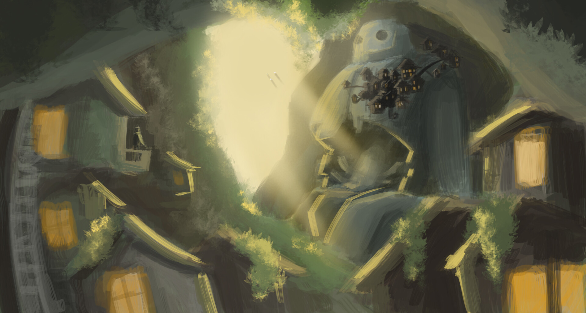 ArtStation - An Overgrown Robot