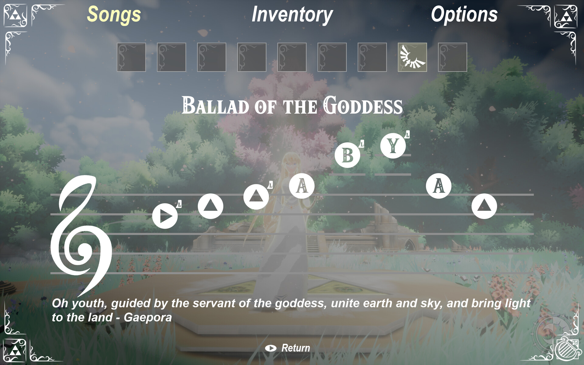 Patrick Sullivan - Songs of the Goddess: UI