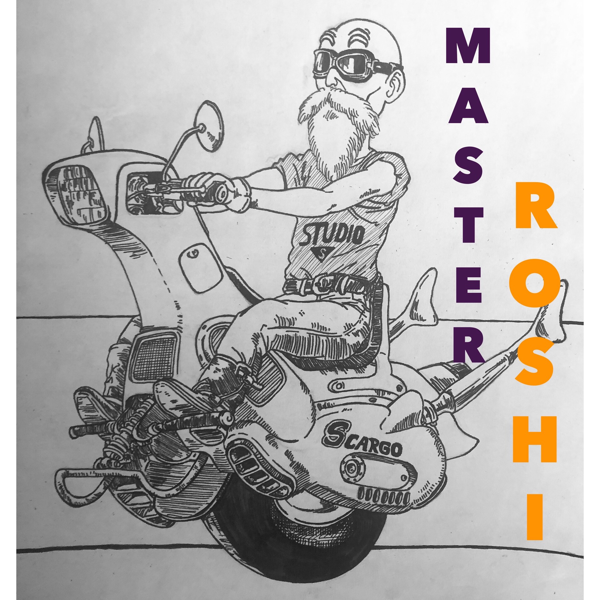ArtStation - Dragon Ball "Master Roshi"