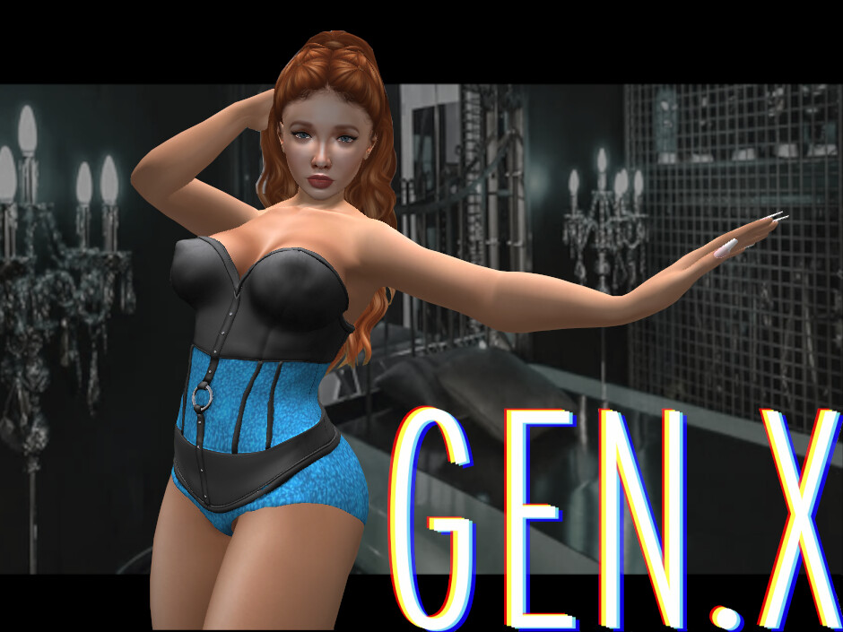 ArtStation - Ringed corset for Ebody Reborn