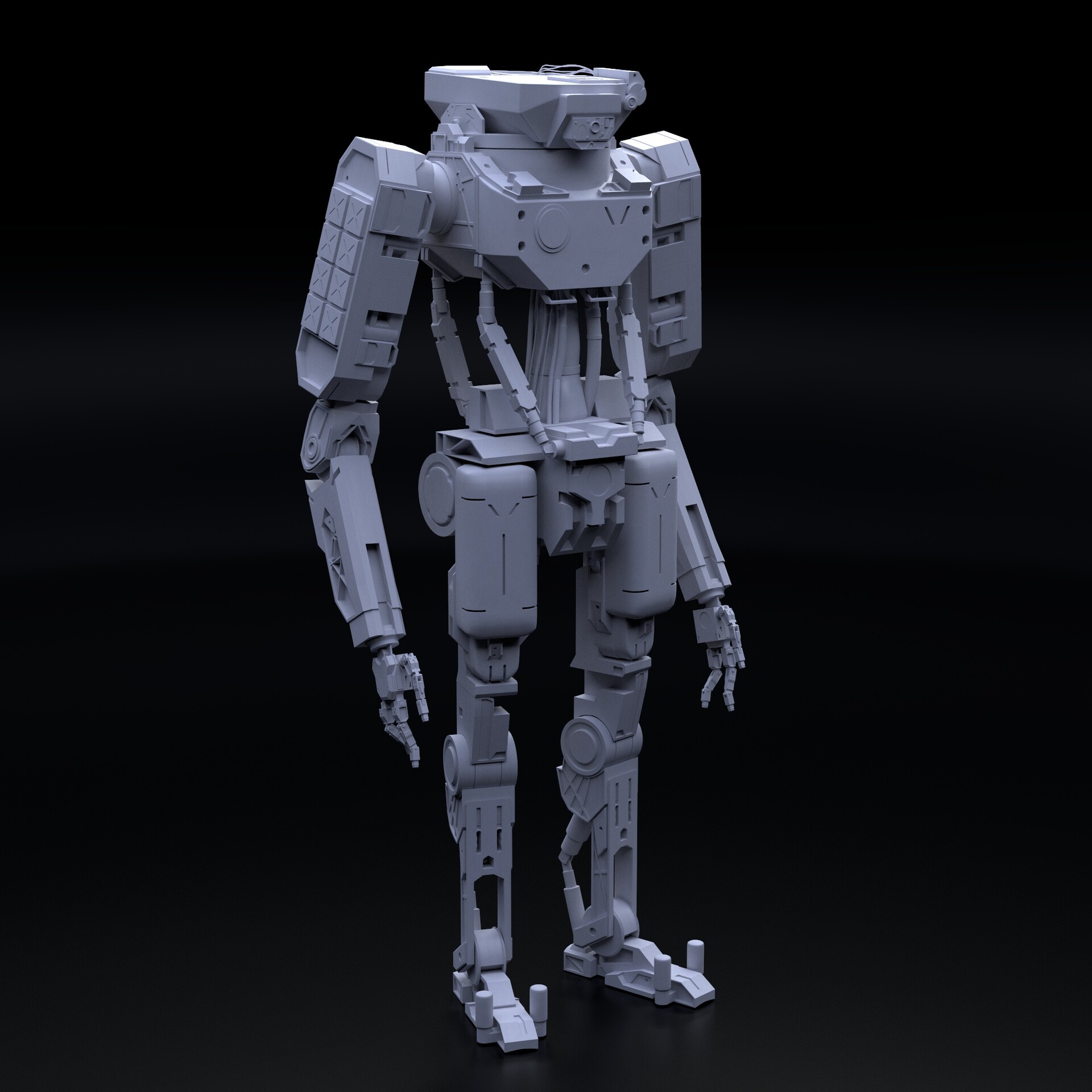 ArtStation - Robot 3D Model