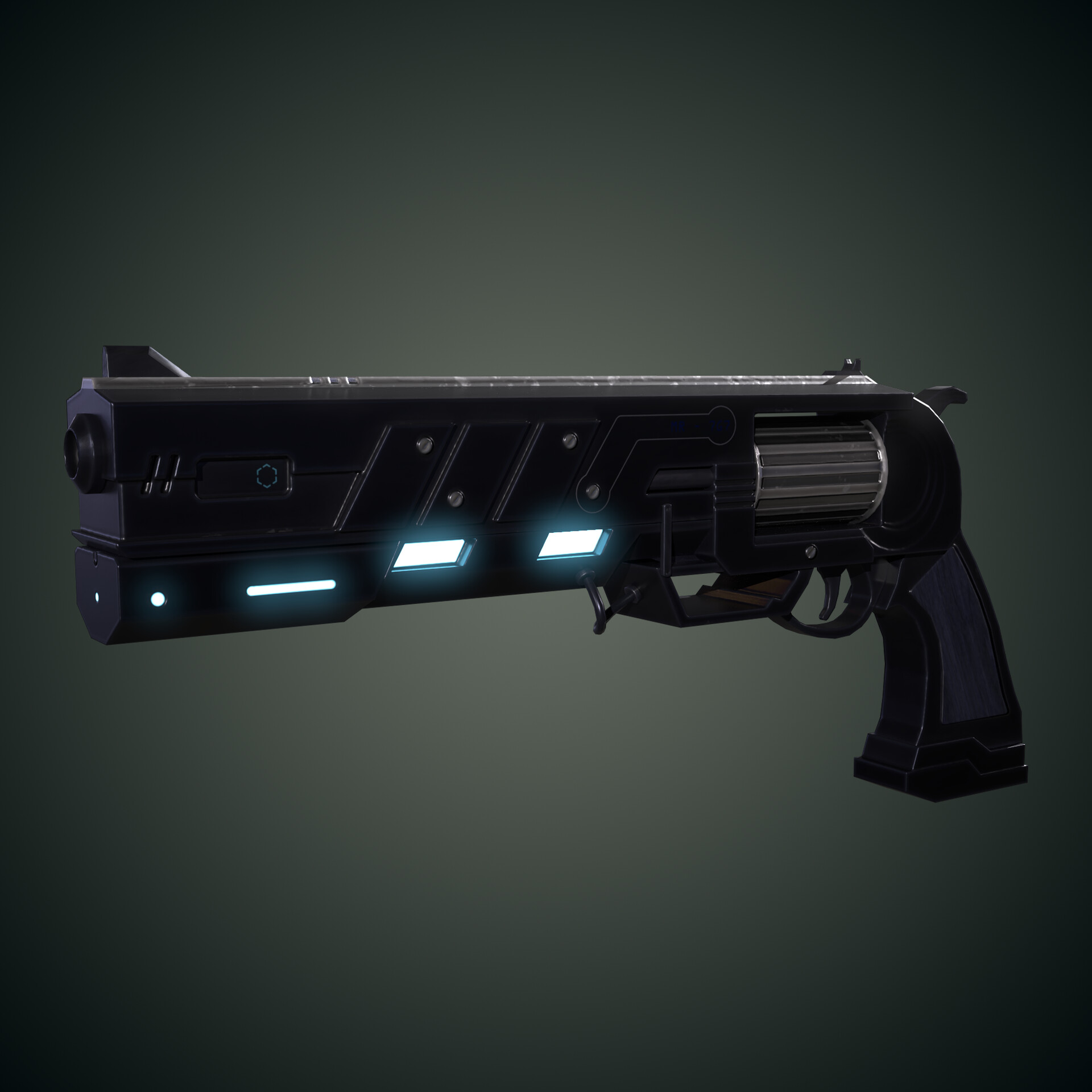 ArtStation - Styled Revolver