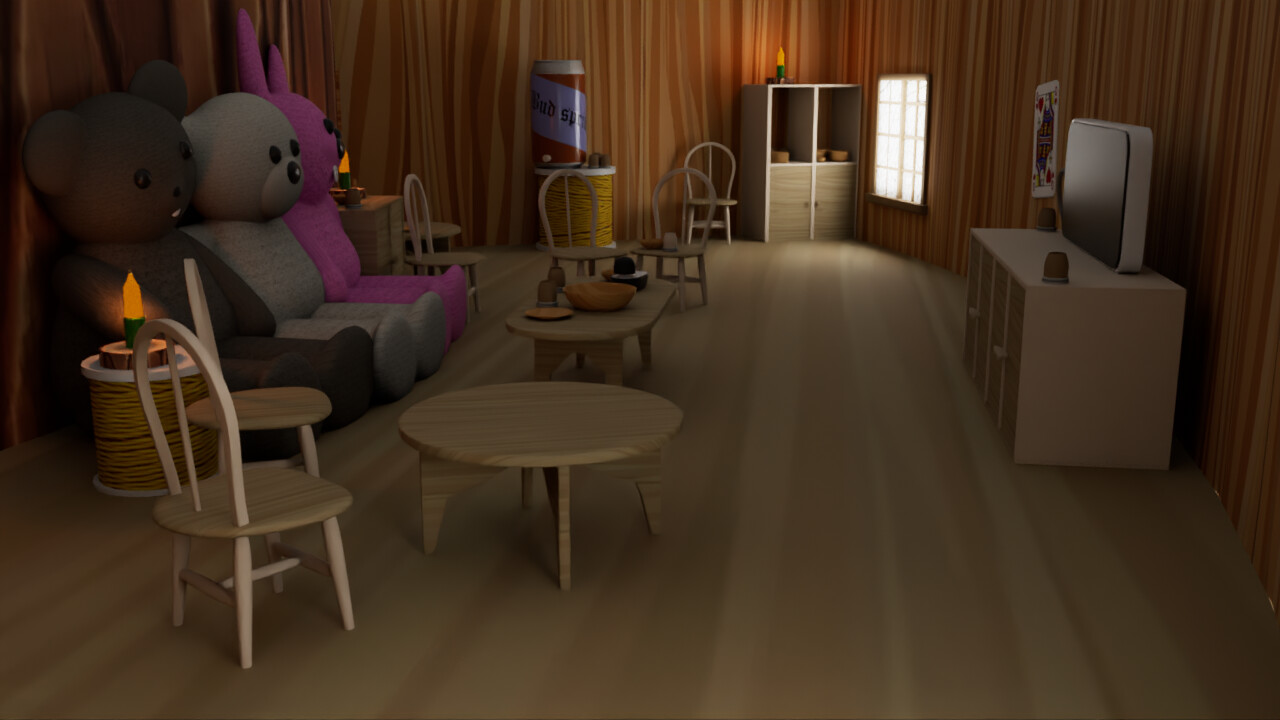 ArtStation - Fairy Dining Diorama