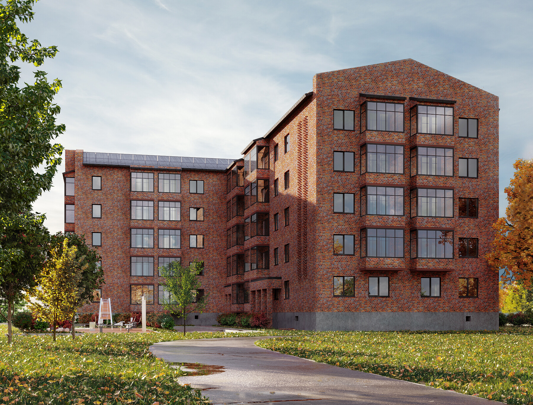 ArtStation - Residential project «Griboedov»