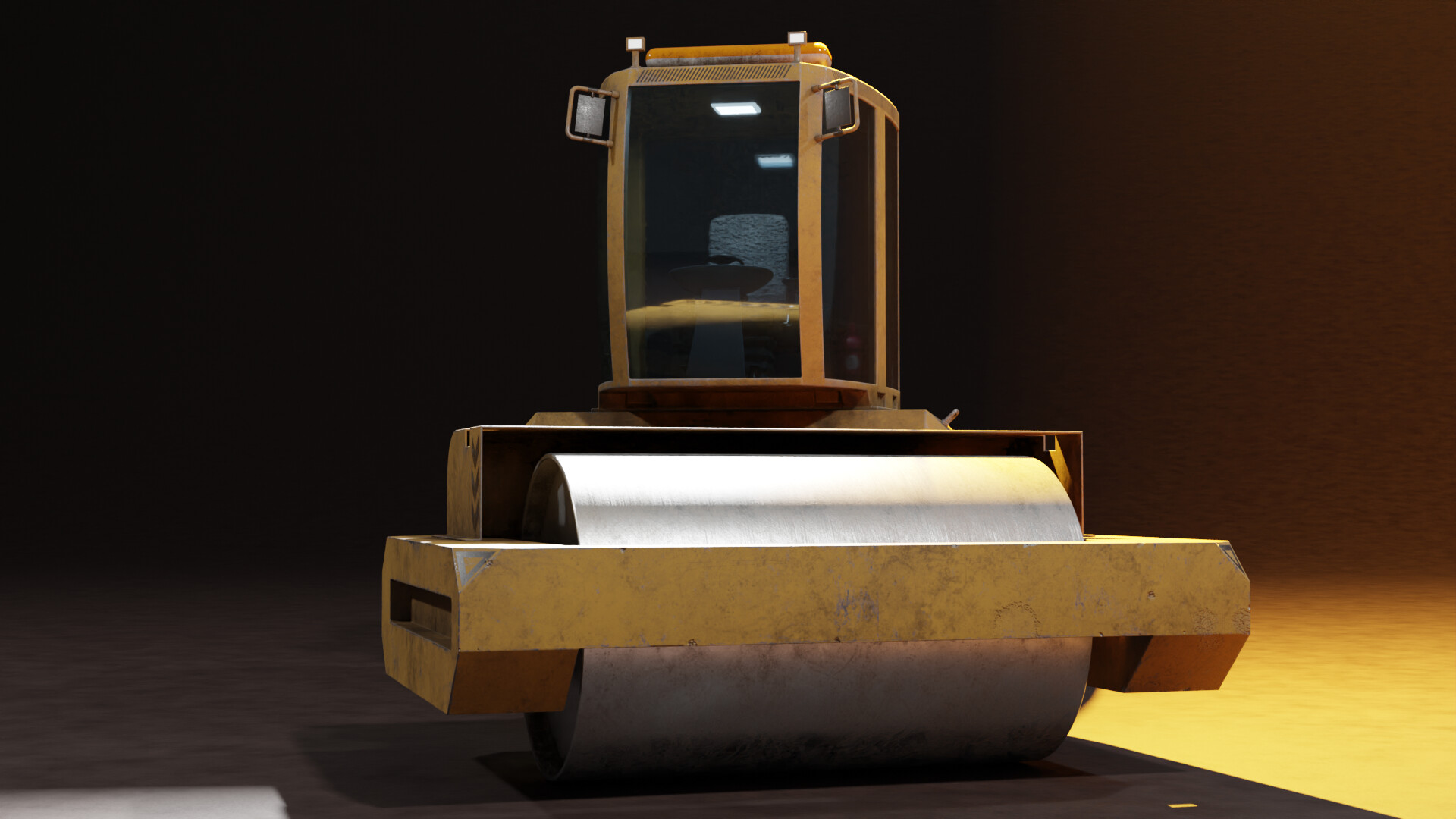 ArtStation - Road roller