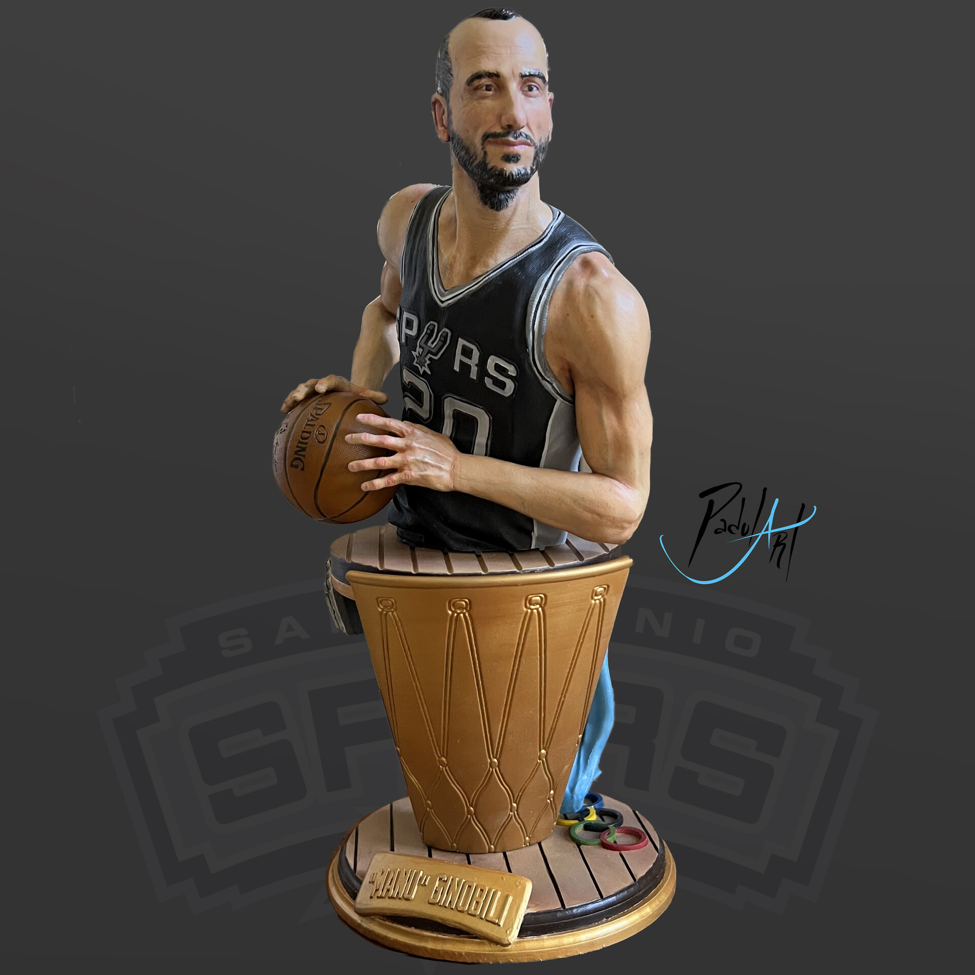 ArtStation - Manu Ginobilli Hall Of Fame
