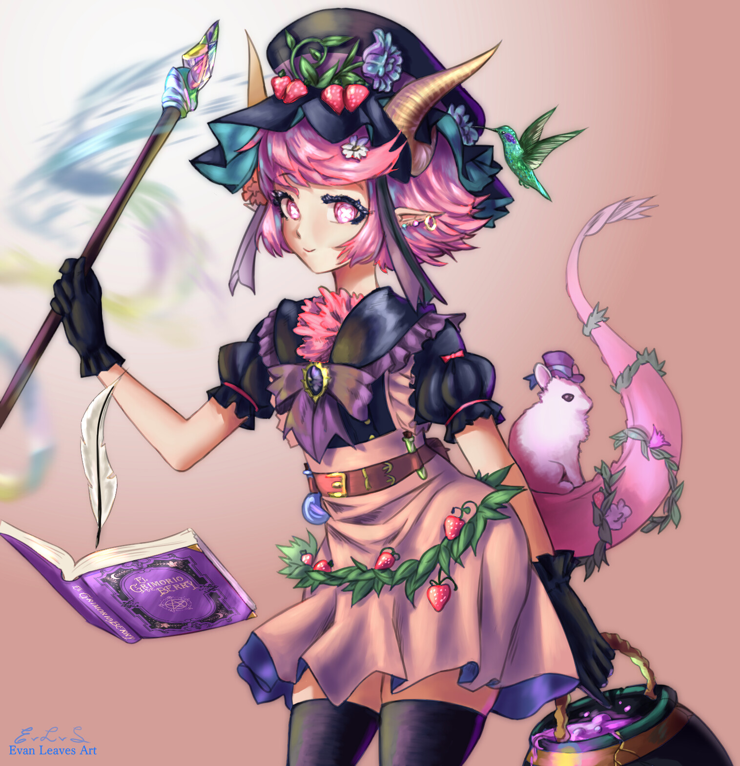 ArtStation - Pinku Berry Druida