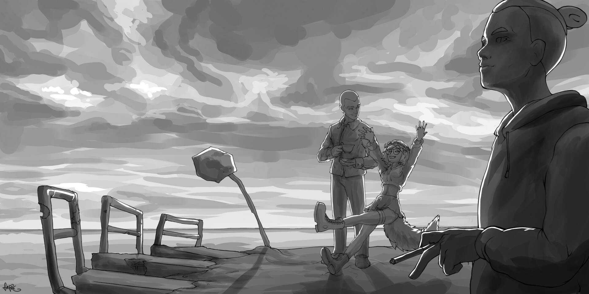 ArtStation - A walk in VRChat