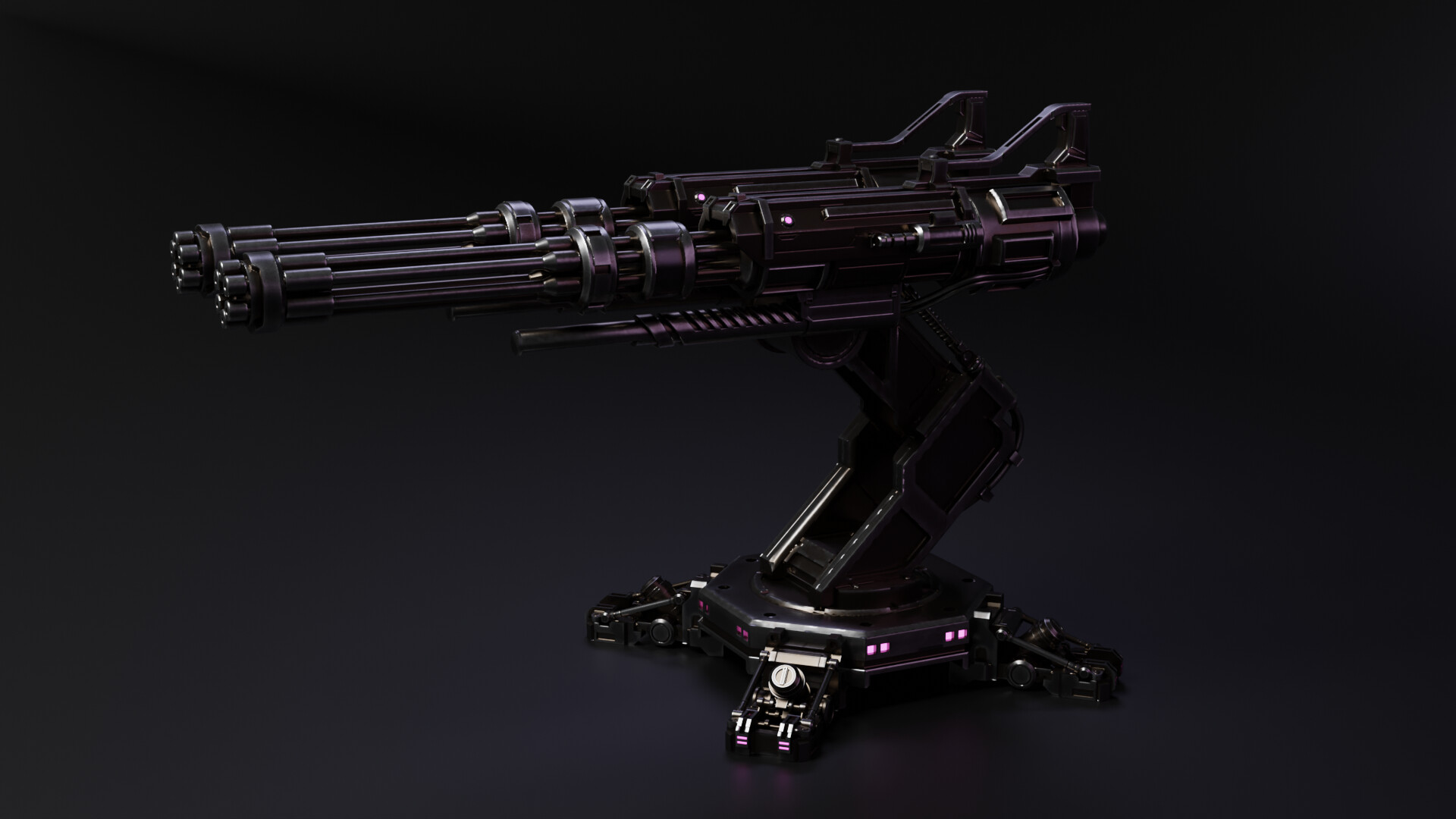 ArtStation - Scifi Turret