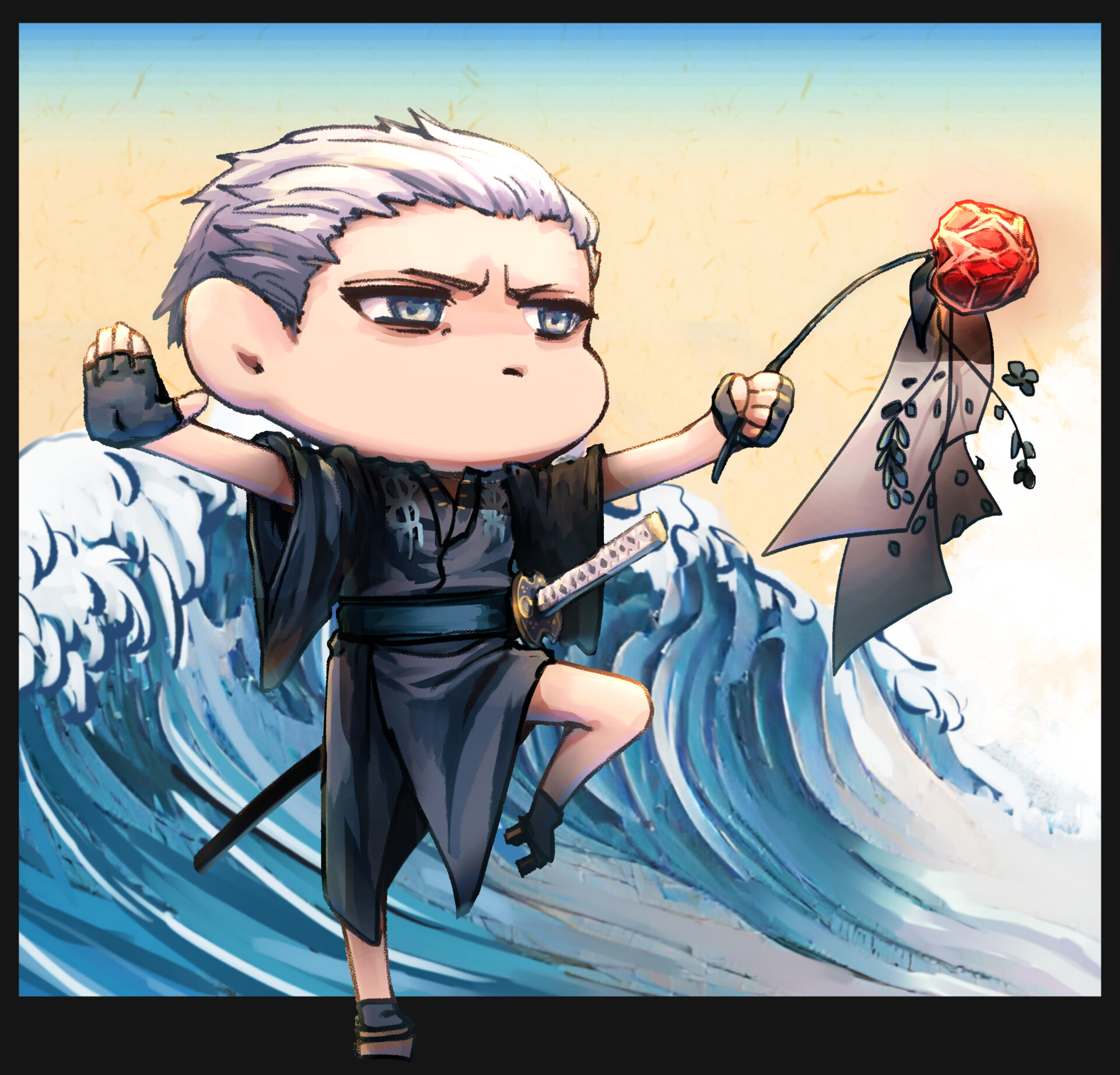 ArtStation - Devil may cry - Q Vergil