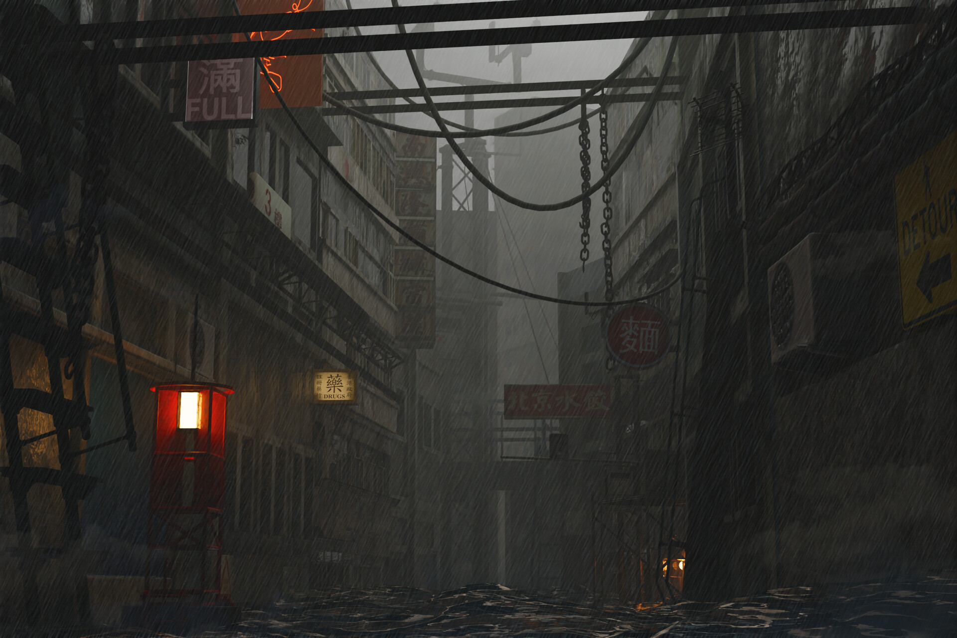 ArtStation - alley