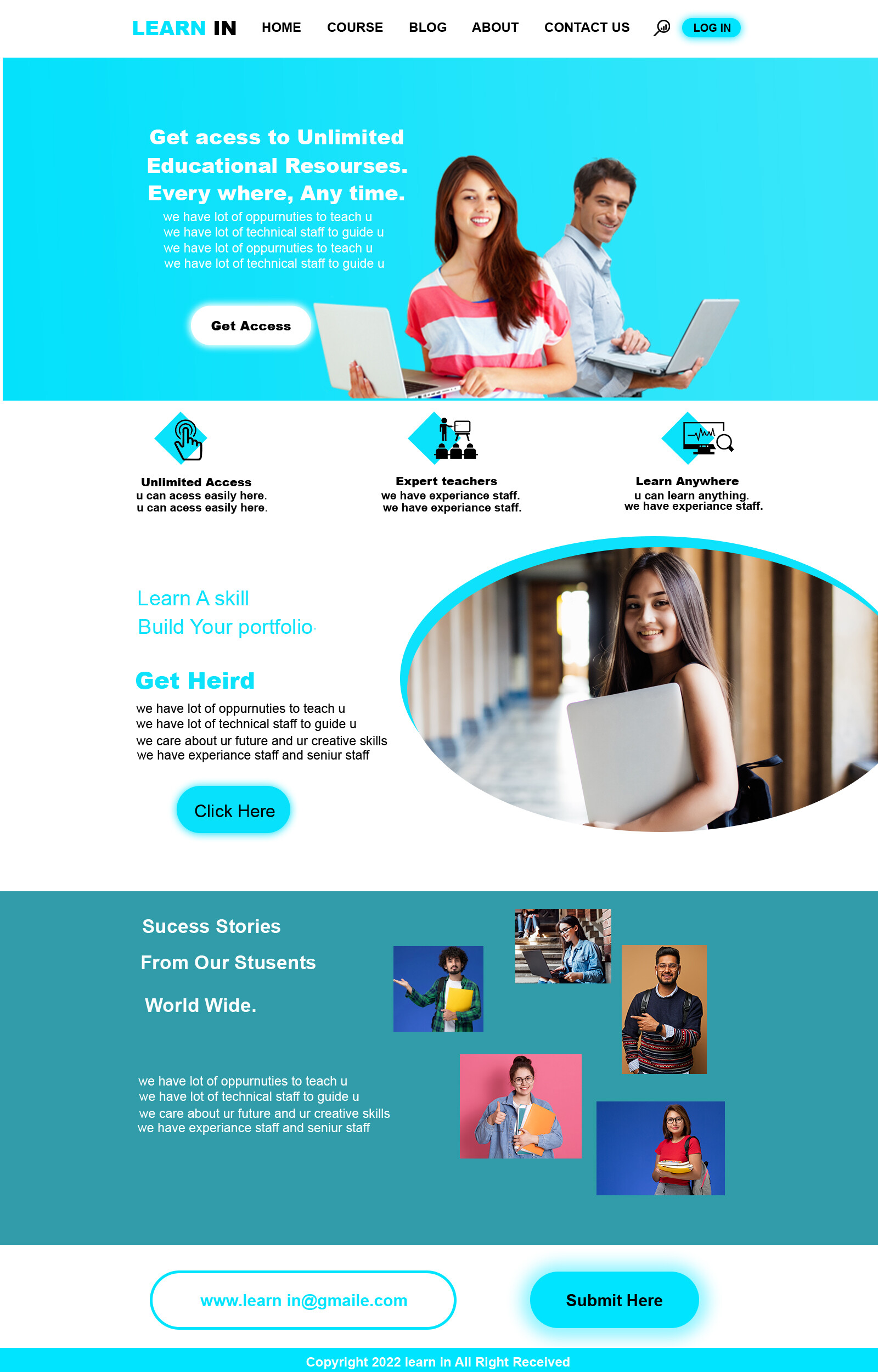 ArtStation - website template