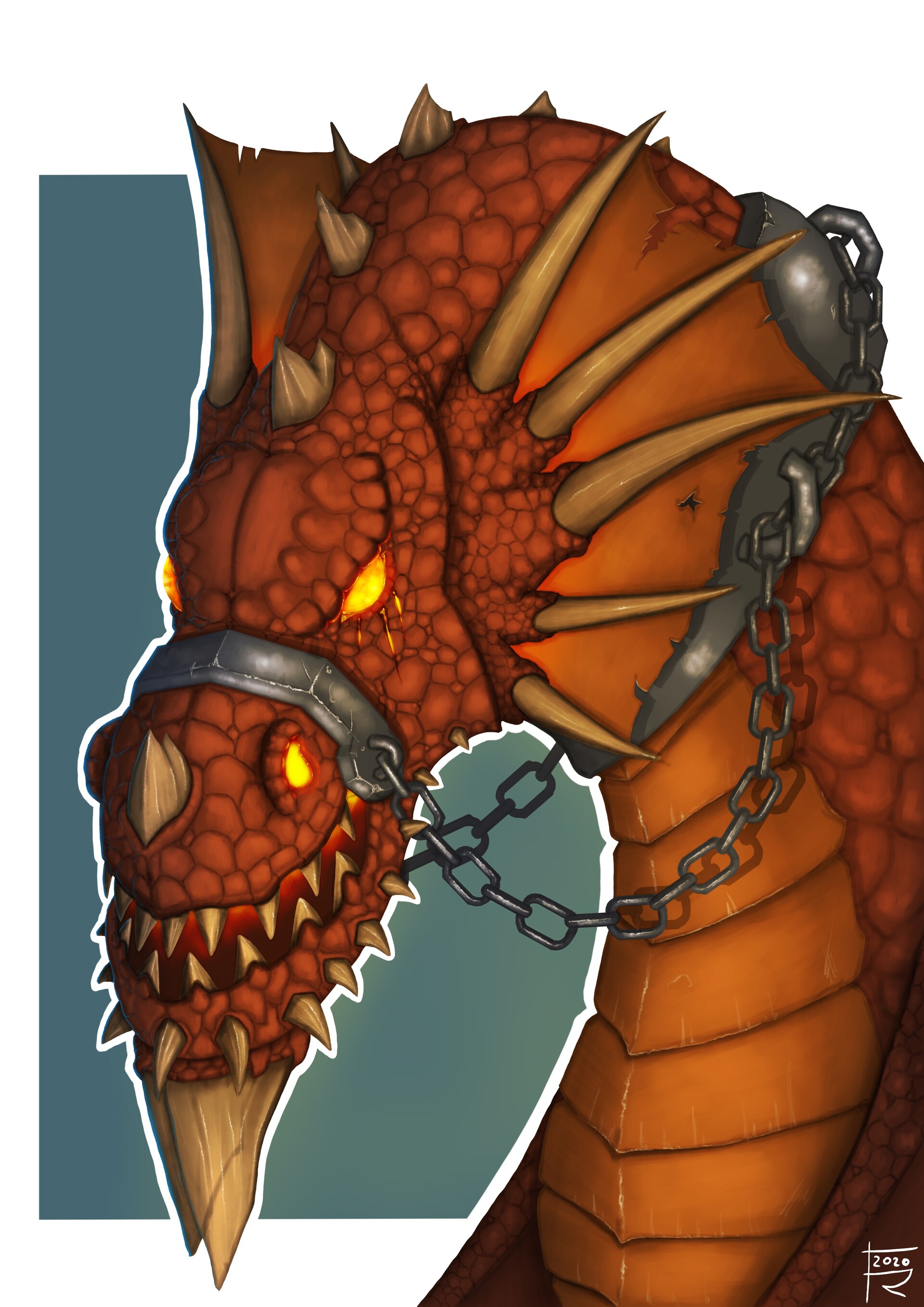 ArtStation - Fire Dragon