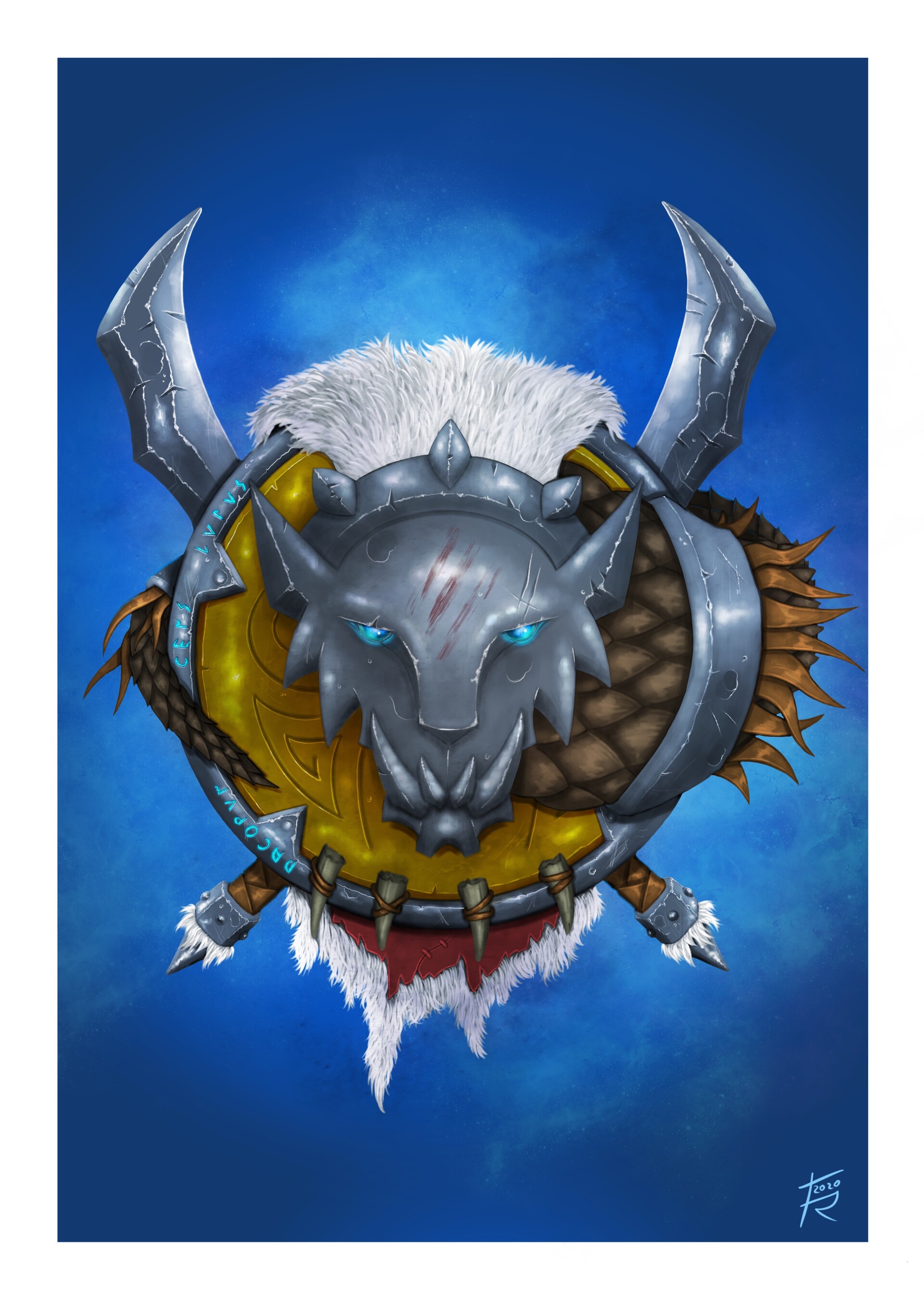 ArtStation - Dacian Draco Crest