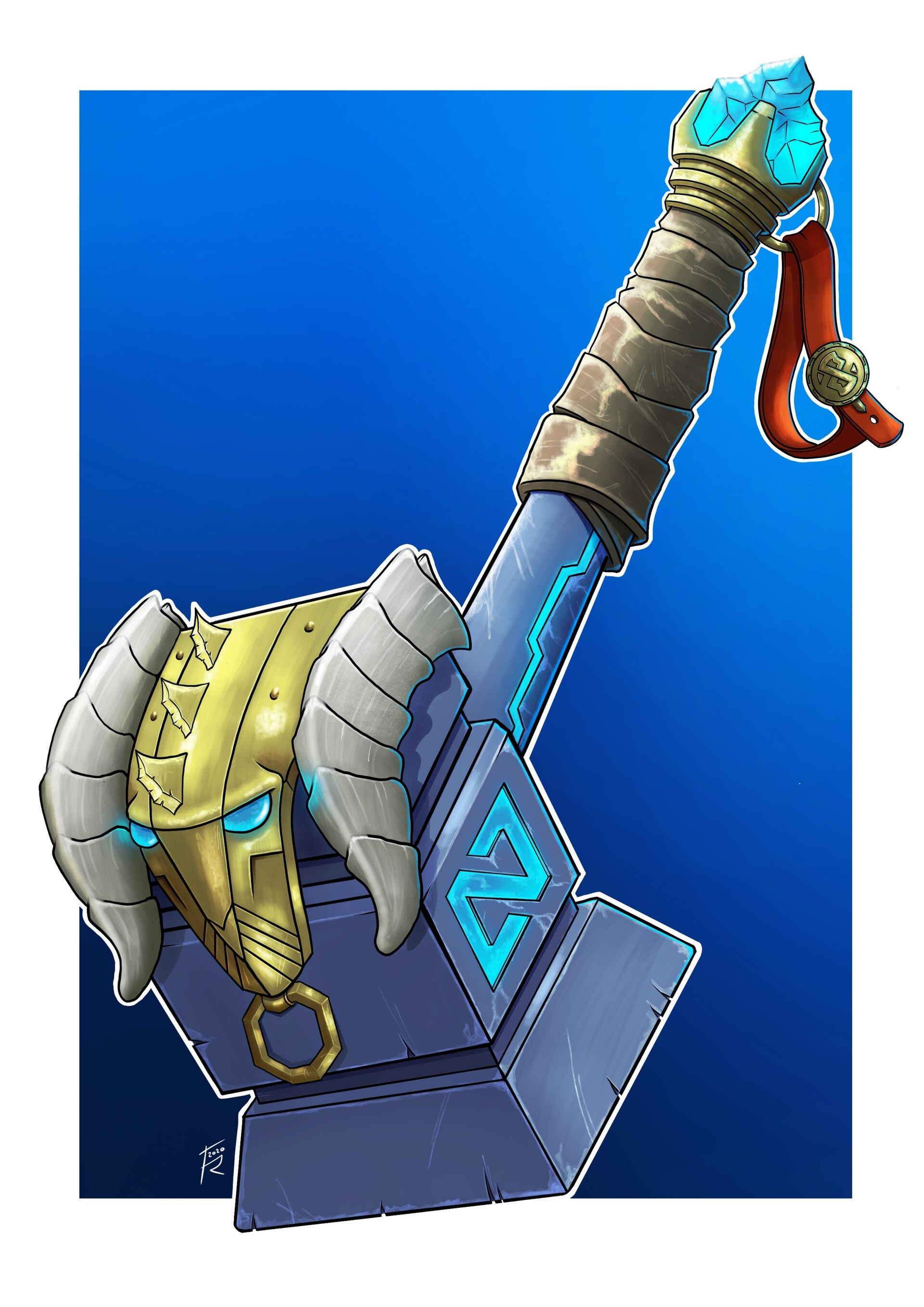 ArtStation - Dwarf hammer