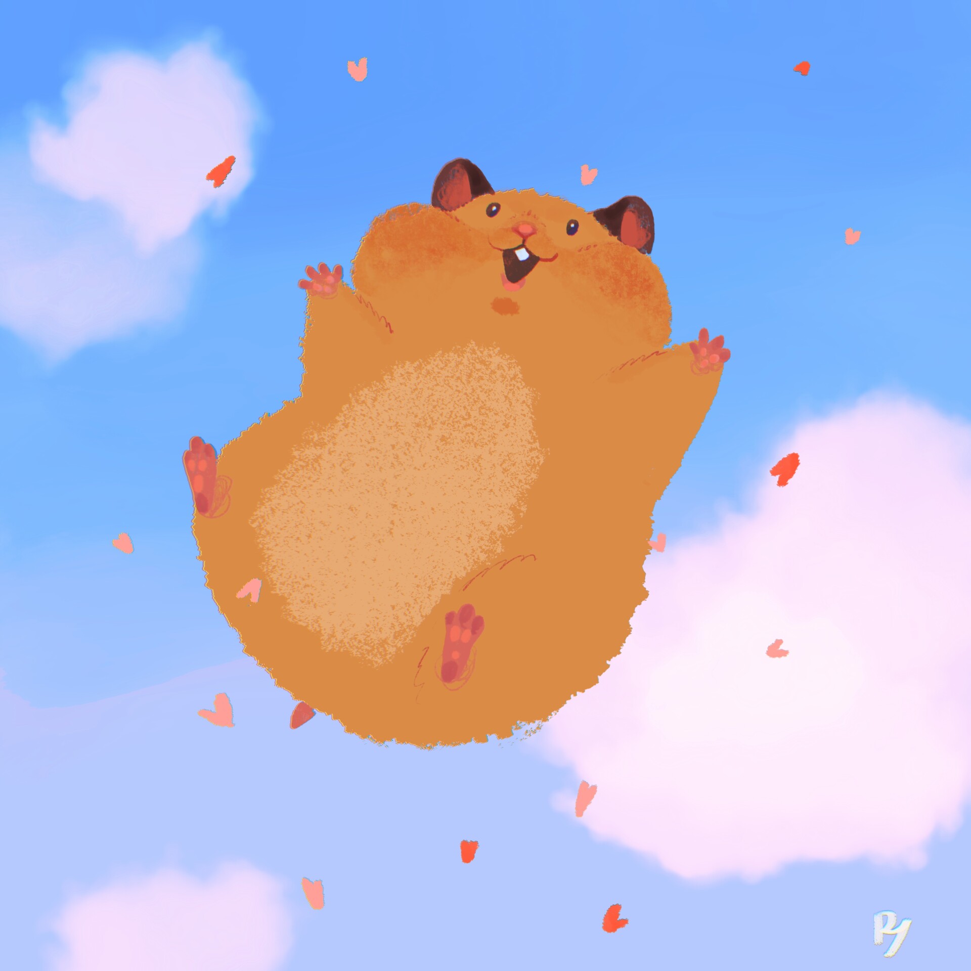 ArtStation - Hamster doodle