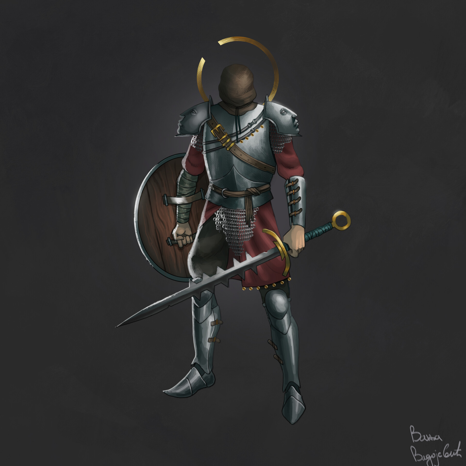 ArtStation - Nameless warrior