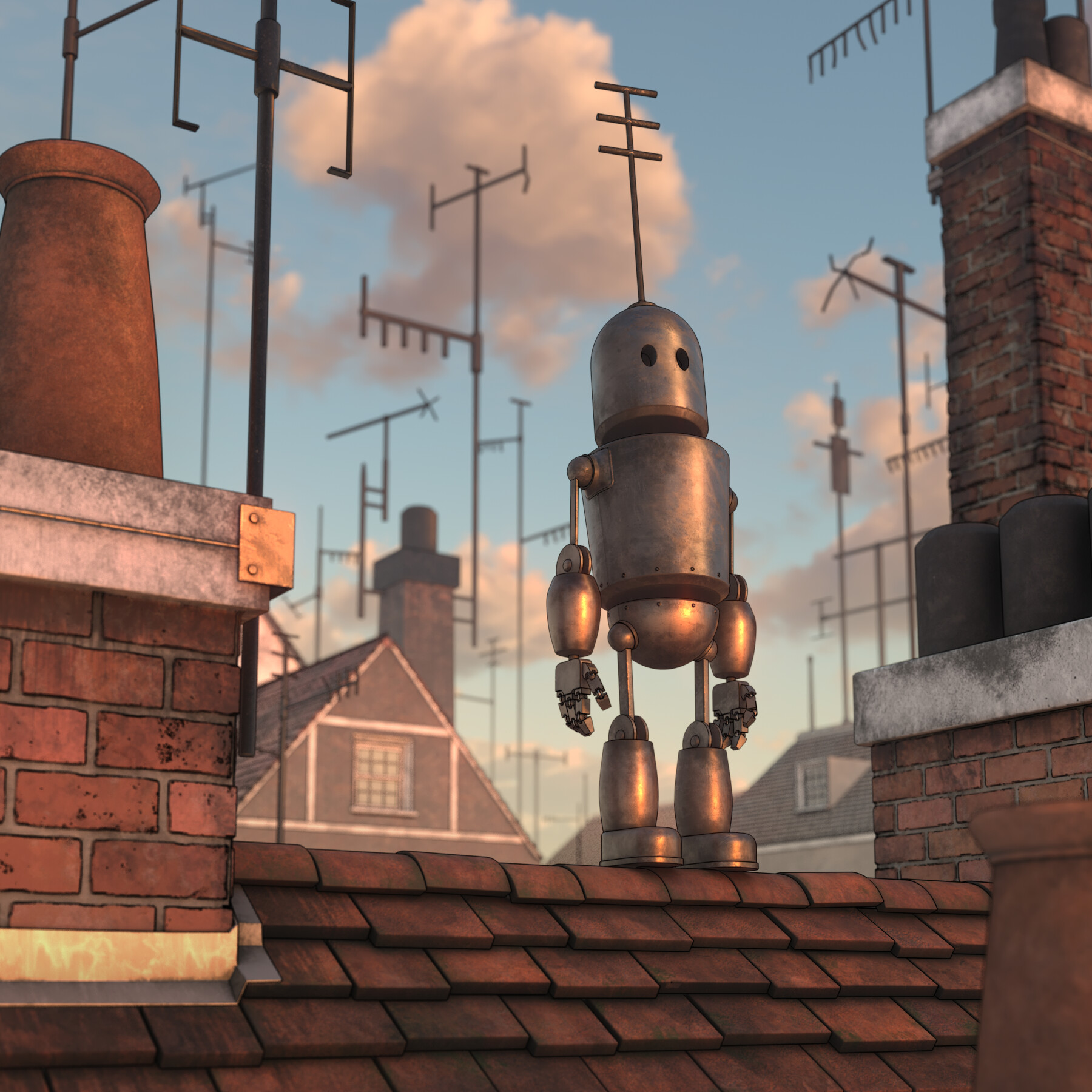 ArtStation - Antenna Robo