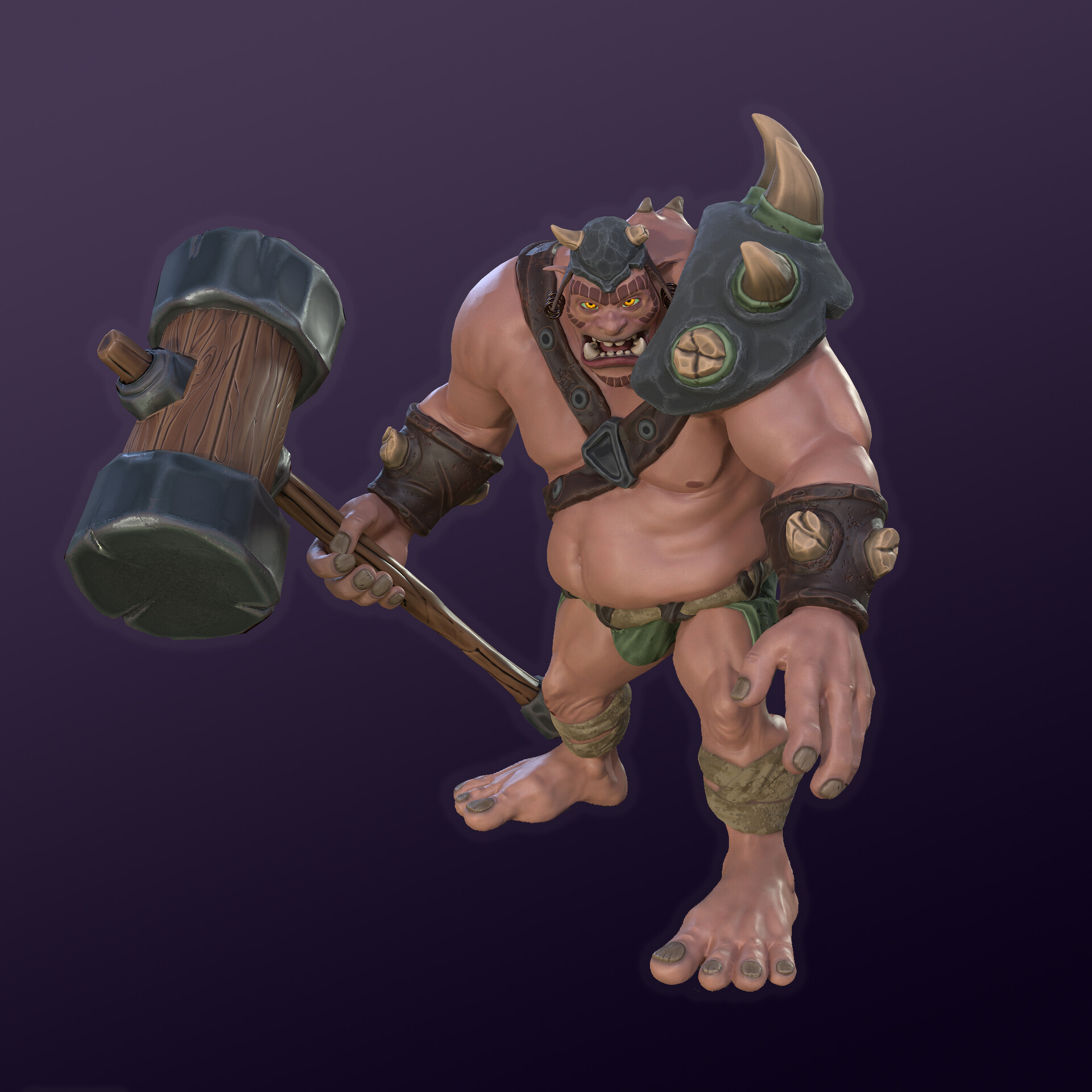 Krivets IS - Ogr_character game ready