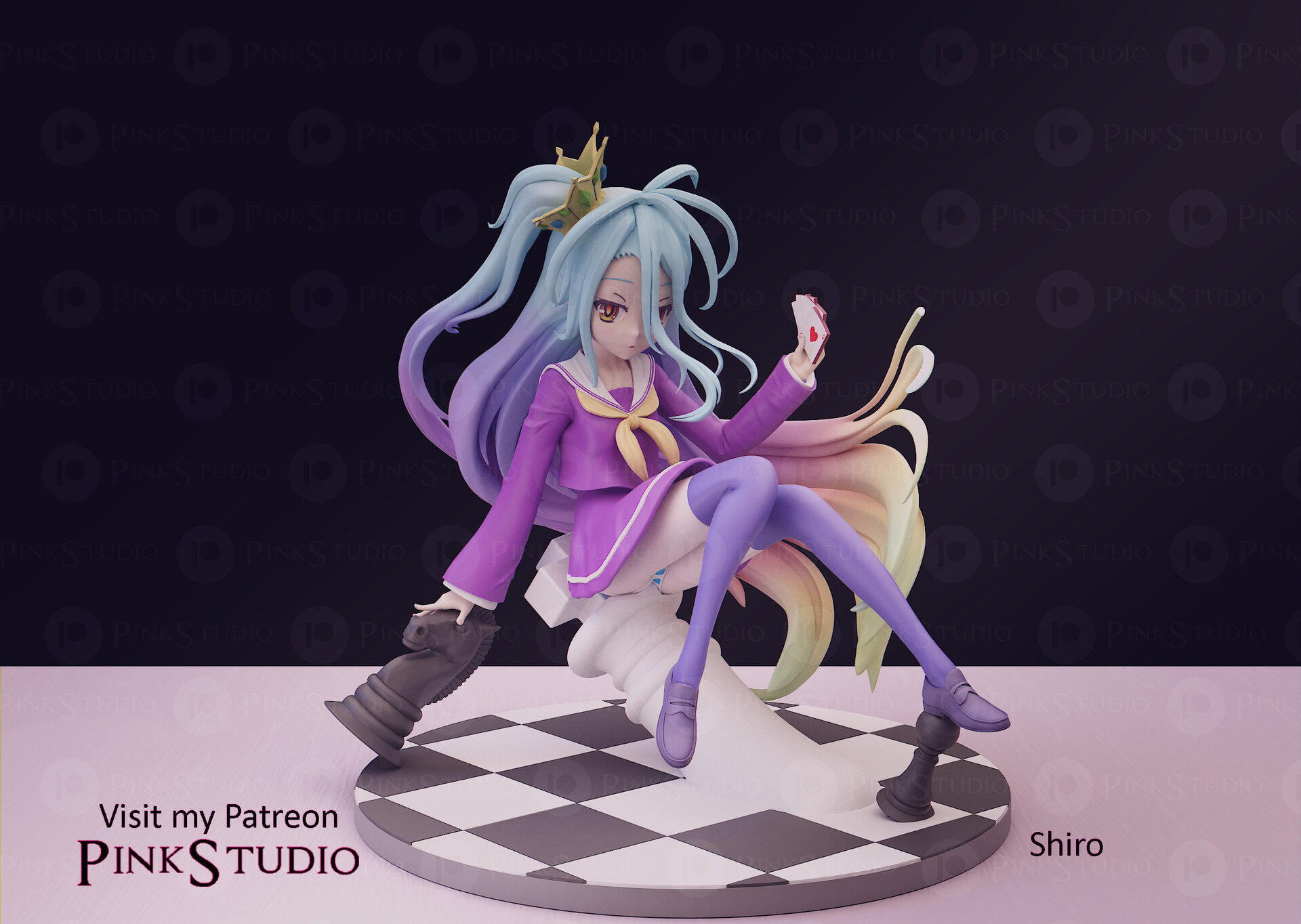 ArtStation - No game no life - Shiro