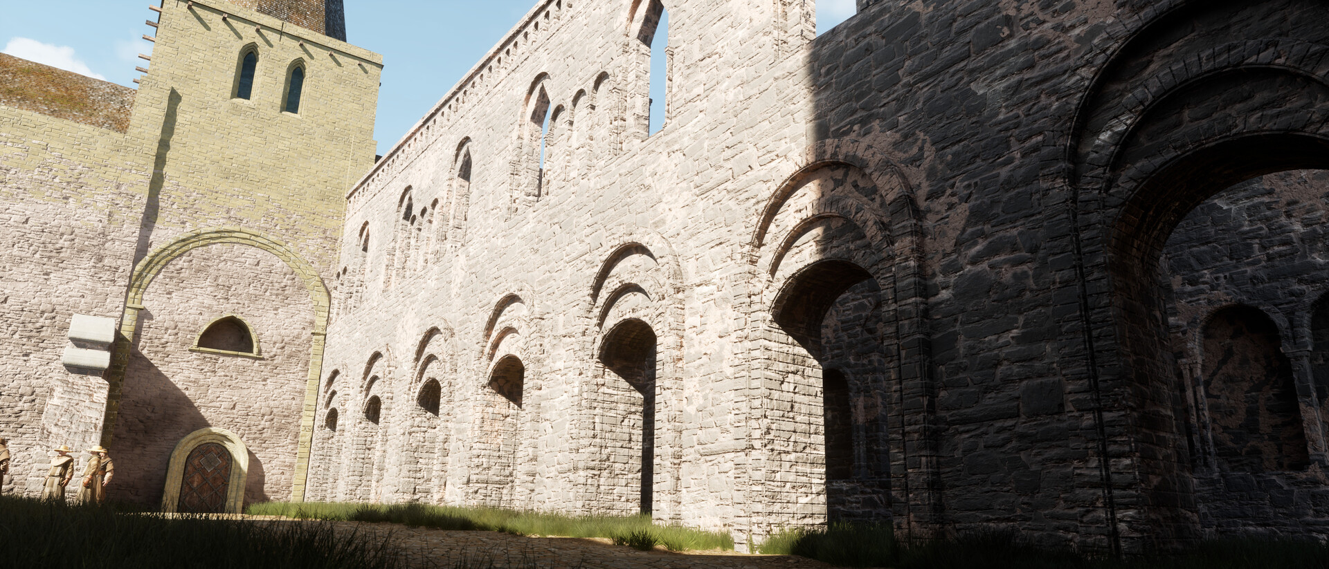 ArtStation - Medieval Bergues' Abbey