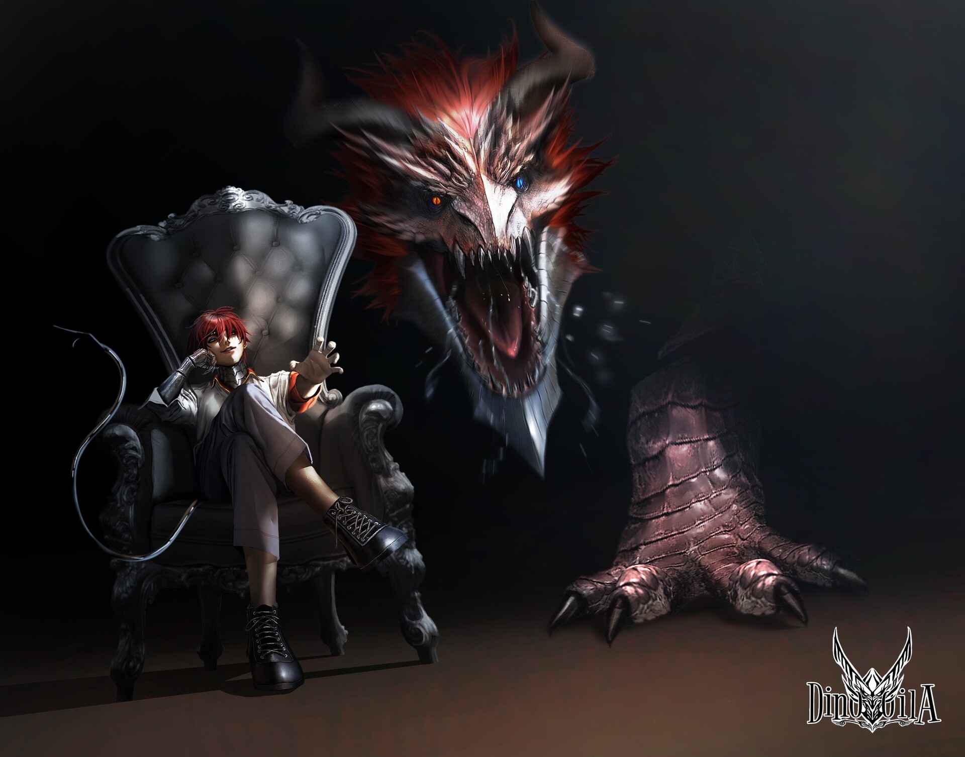 ArtStation - Dragon lord