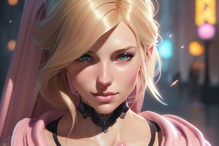 ArtStation - Pink prompt