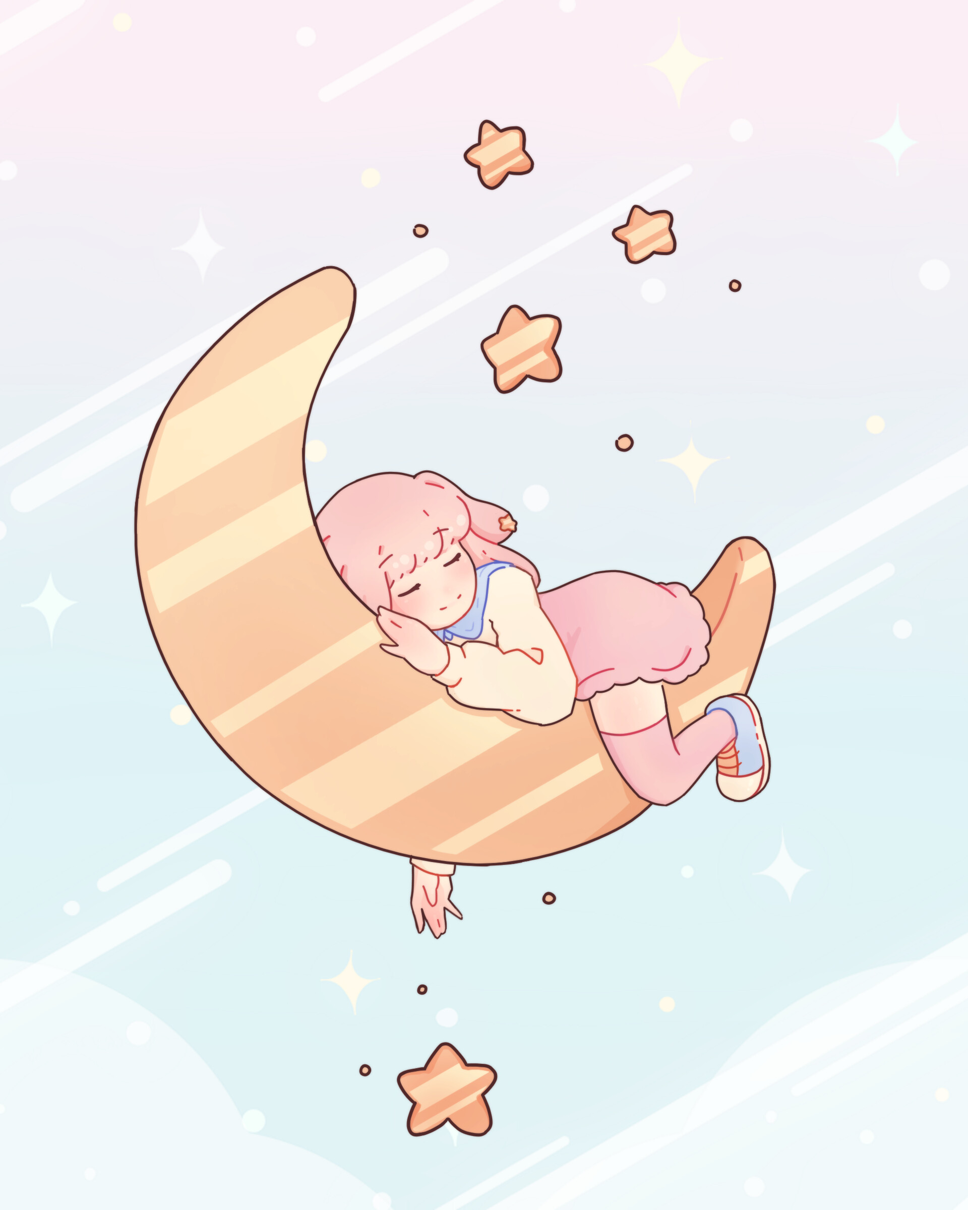 ArtStation - Moon Dreaming