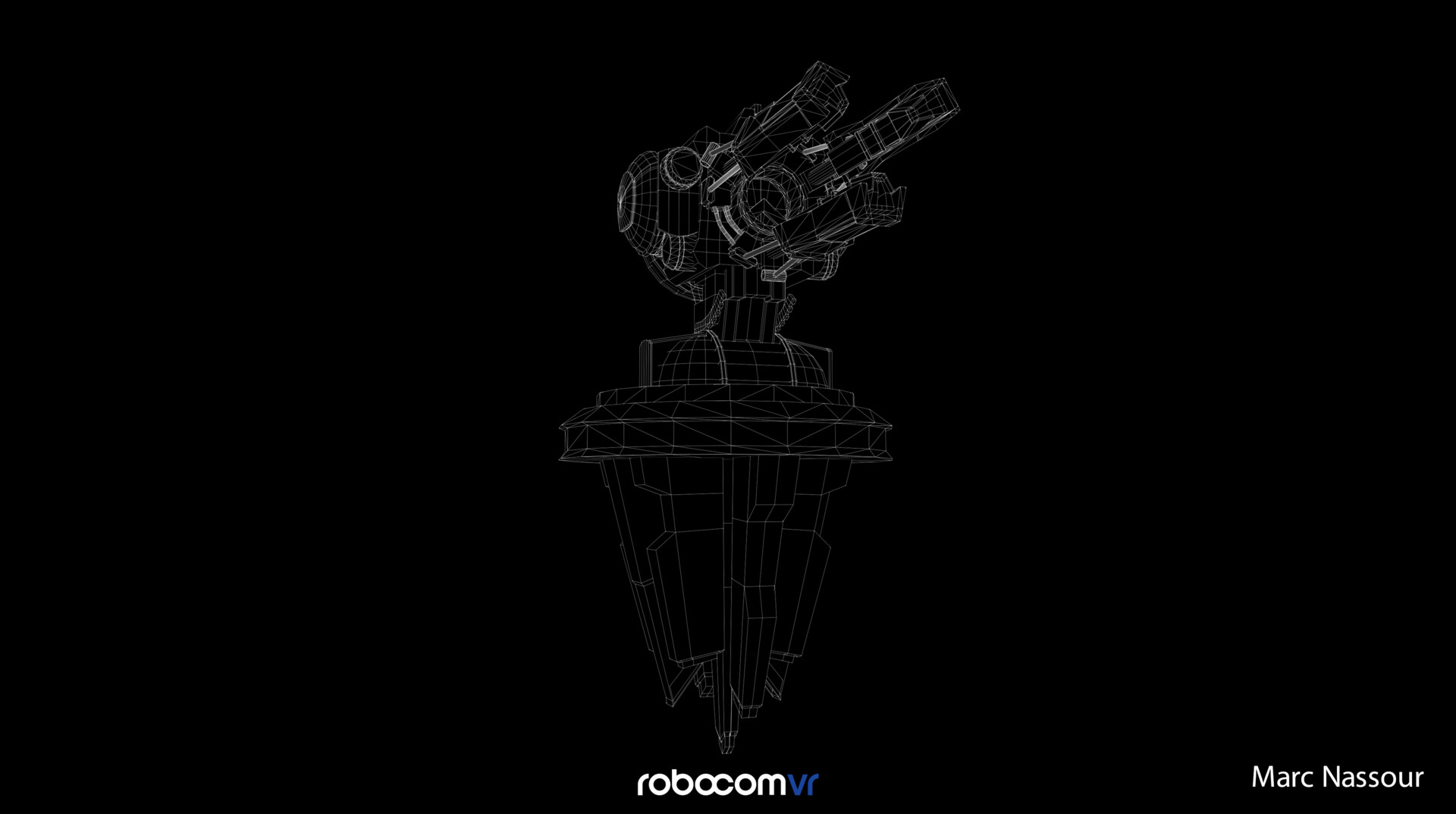 Marc - Sci-Fi Floating Turret