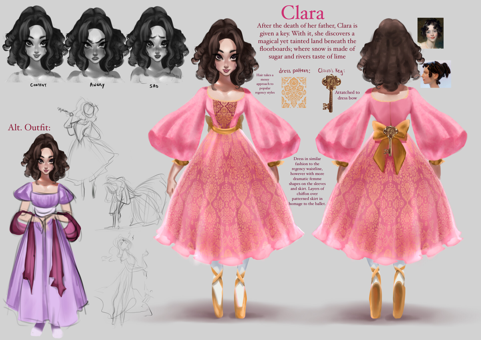 ArtStation - Character Concept - Clara