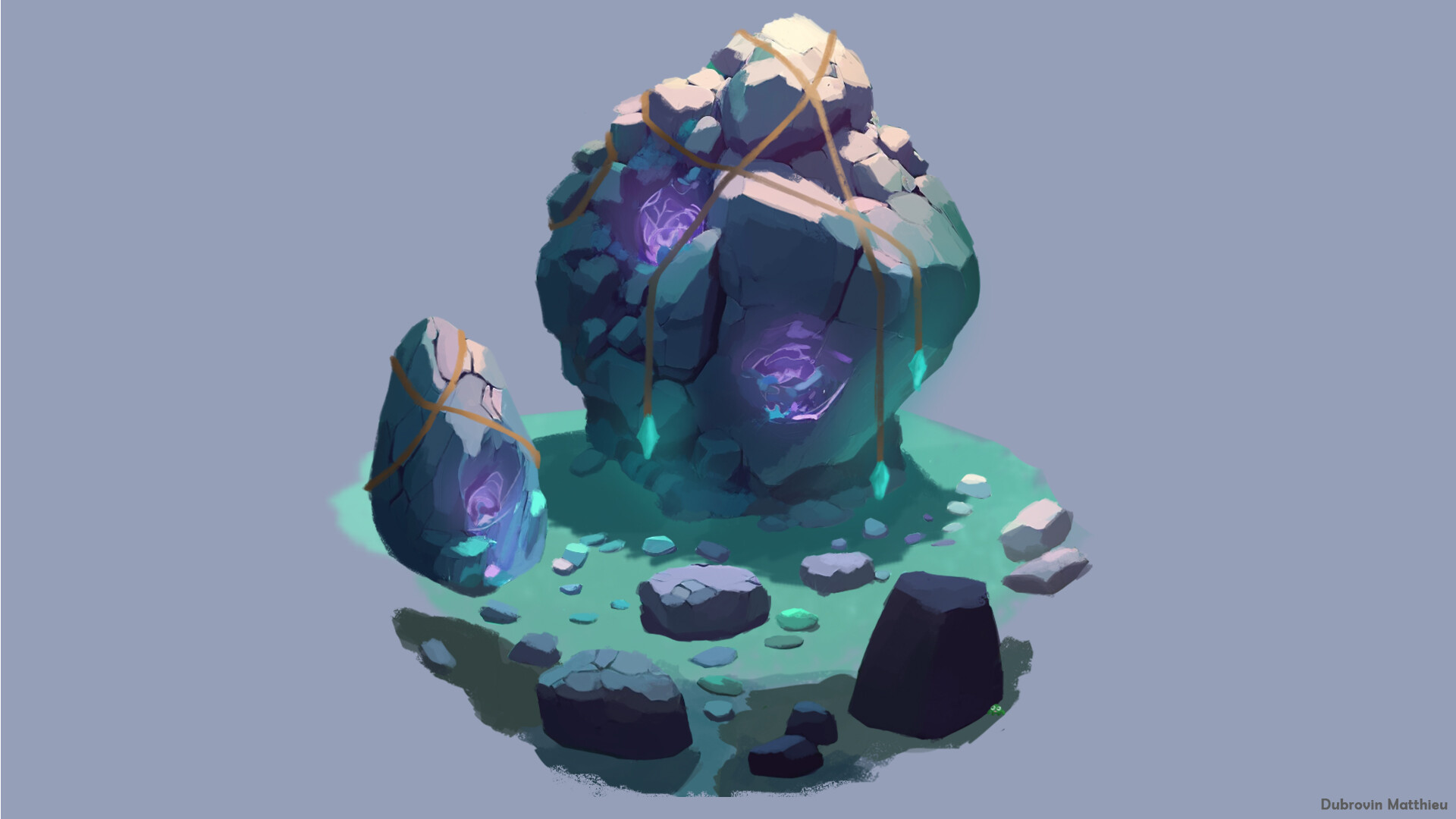 ArtStation - Rocks Environment Work