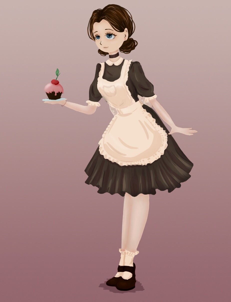 ArtStation - Nice maid