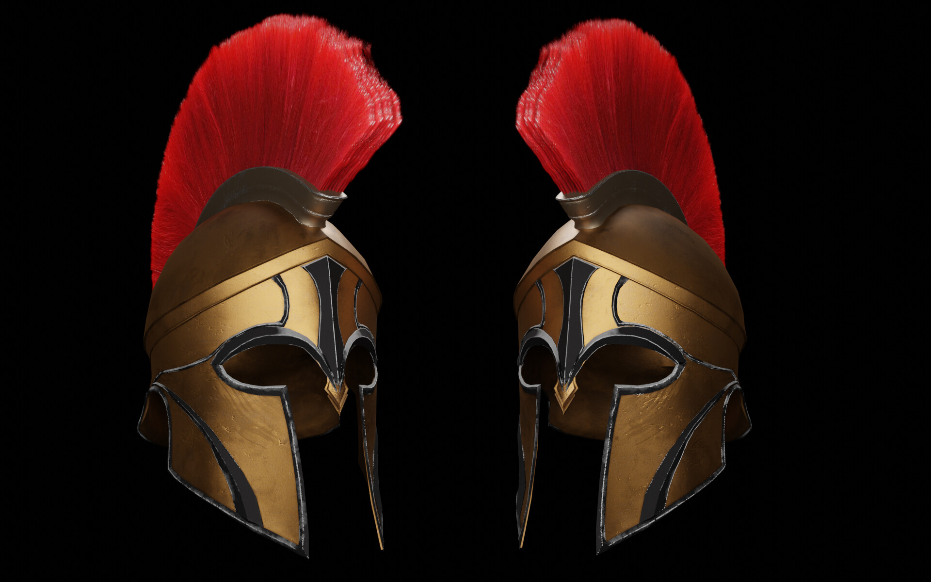 ArtStation - Spartan Helmet